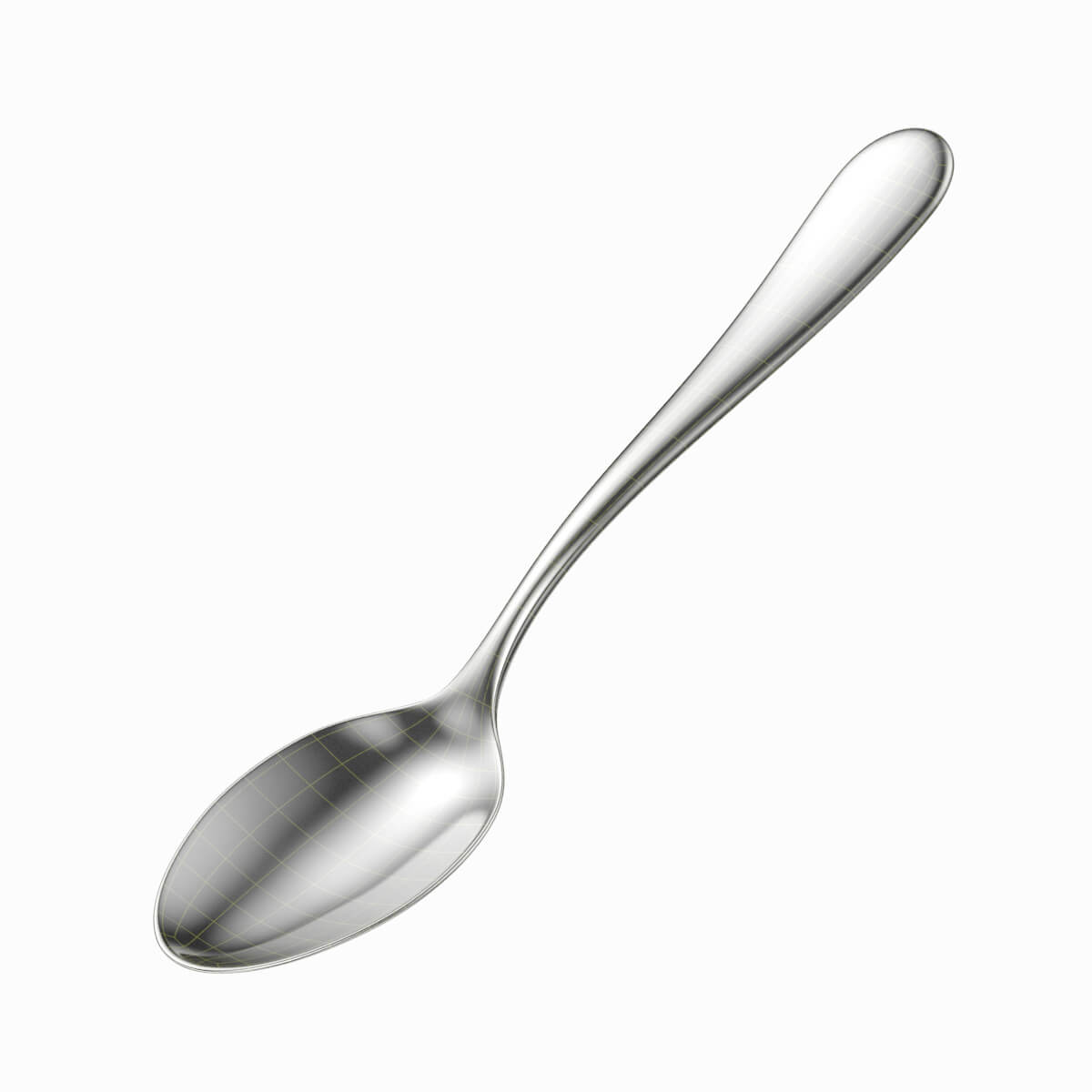 Teaspoon Generic Cutlery - 3D Model by Valerii-Kaliuzhnyi