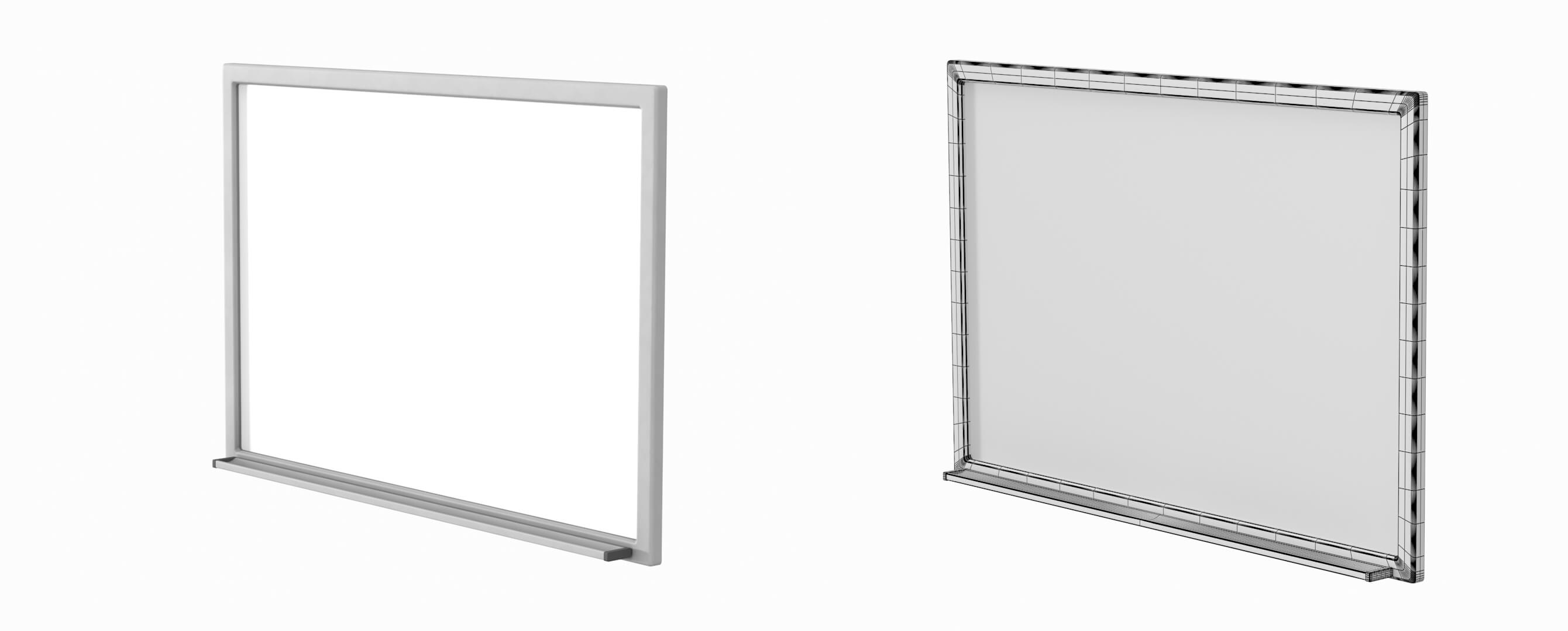 White Board PBR - 3D Model by Valerii-Kaliuzhnyi