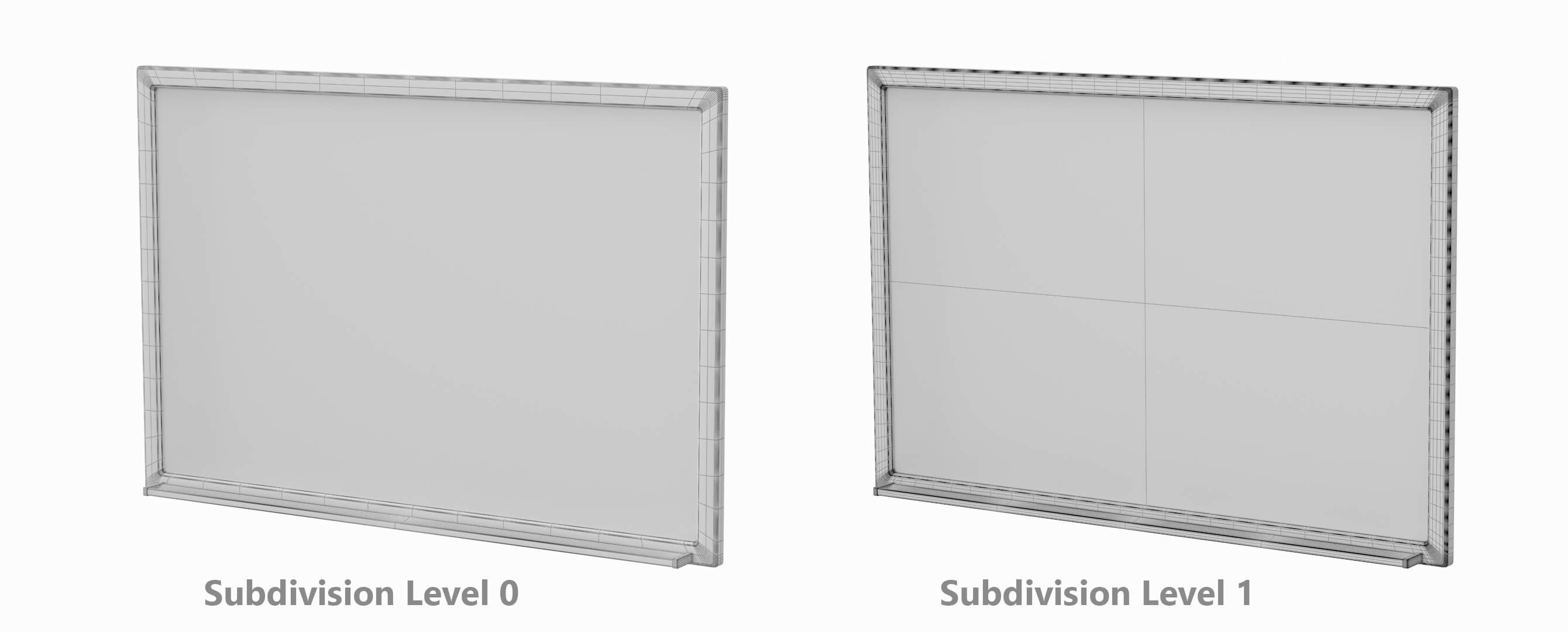 White Board PBR - 3D Model by Valerii-Kaliuzhnyi