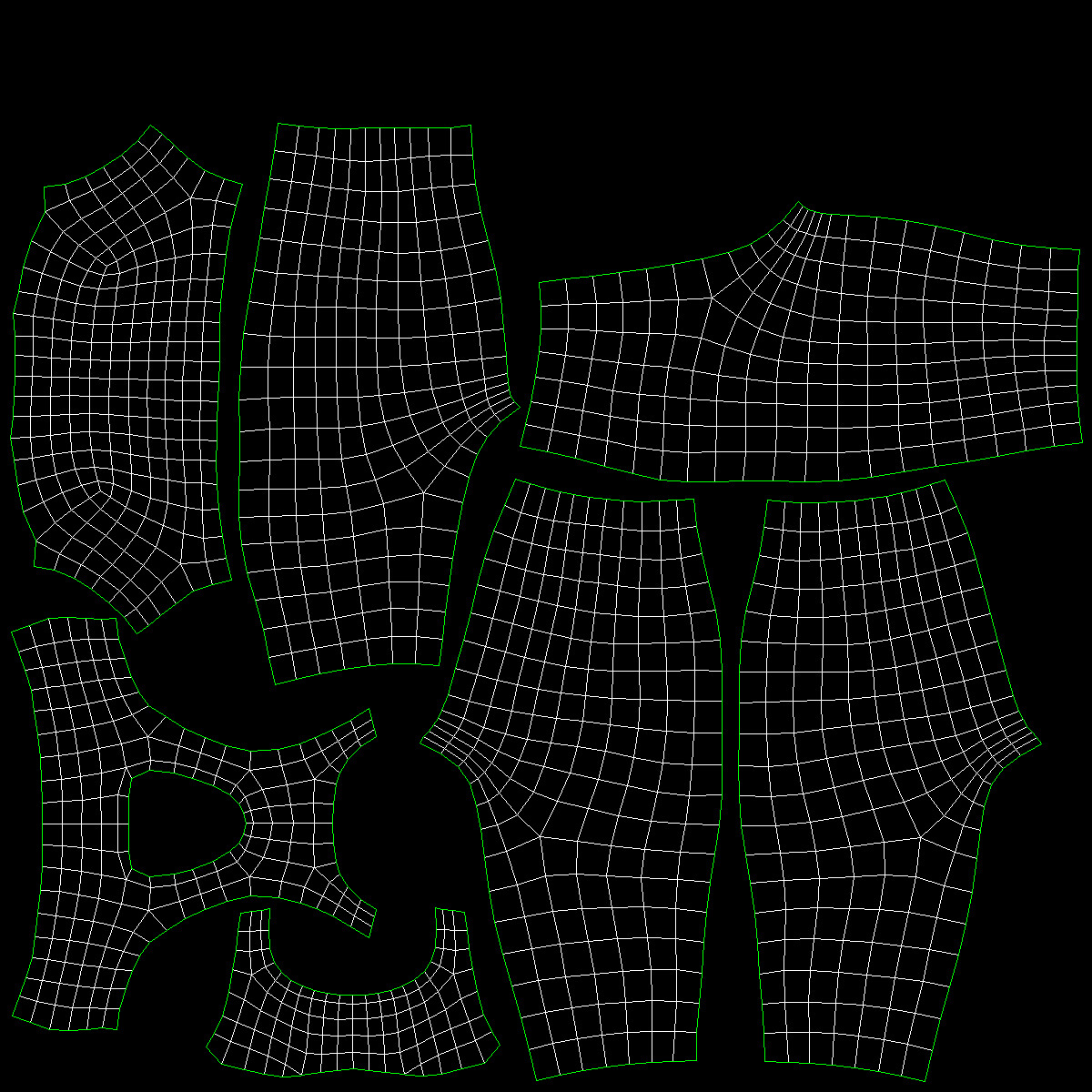 Woman Sportswear 01 Base Mesh Design Kit - 3D Model by Valerii-Kaliuzhnyi