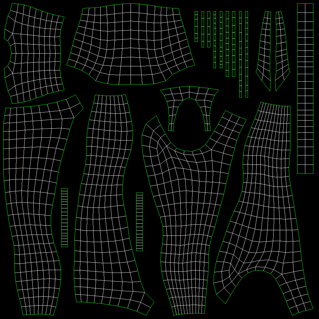 Woman Sportswear 02 Base Mesh Design Kit - 3D Model by Valerii-Kaliuzhnyi