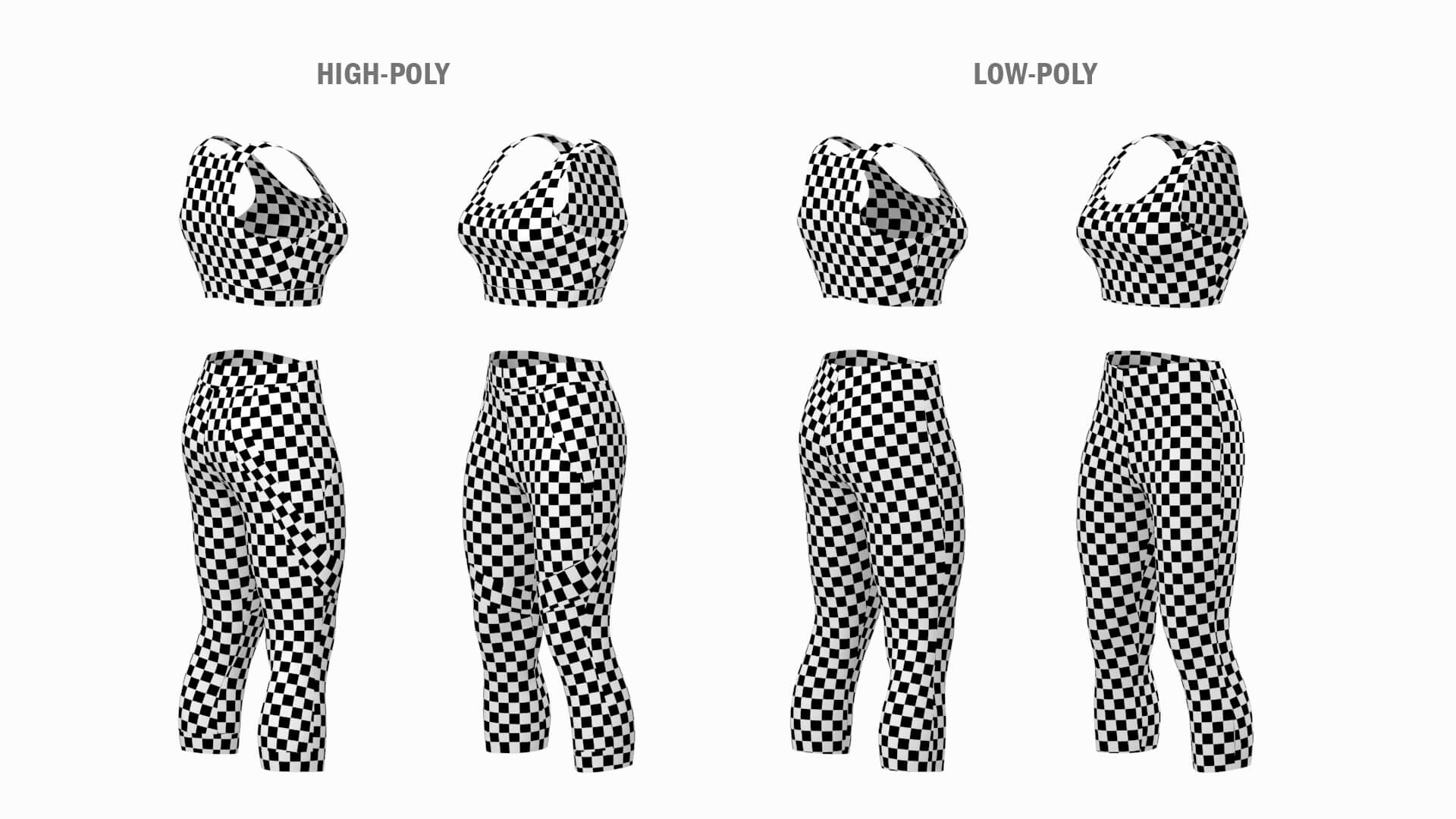 Woman Sportswear 05 Base Mesh Design Kit - 3D Model by Valerii-Kaliuzhnyi