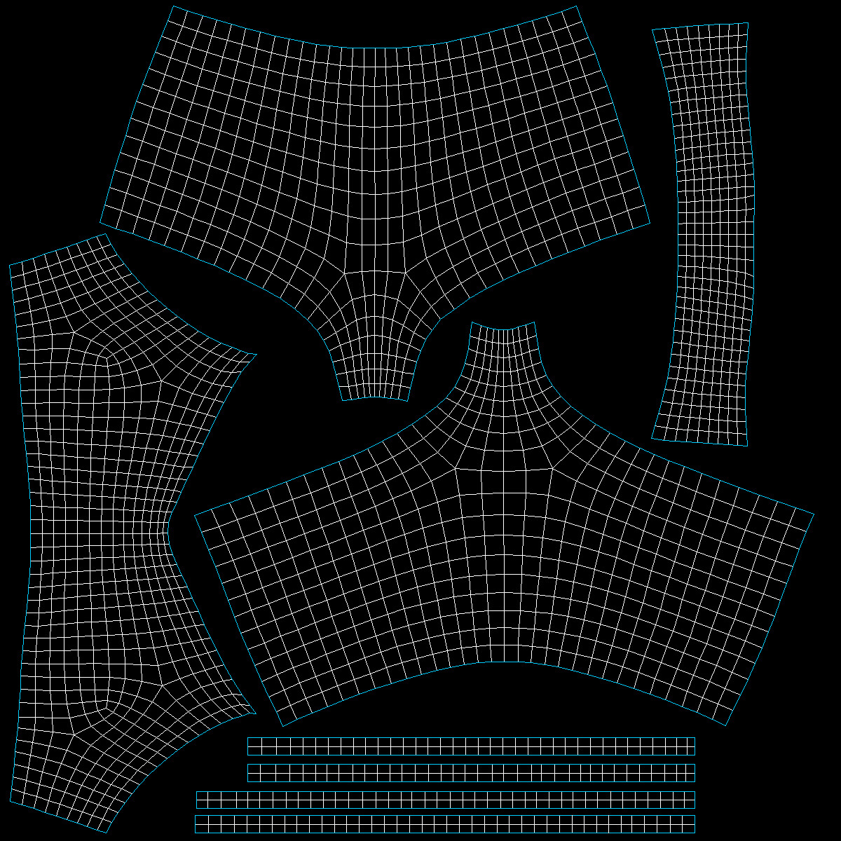 Woman Sportswear 08 Base Mesh Design Kit - 3D Model by Valerii-Kaliuzhnyi