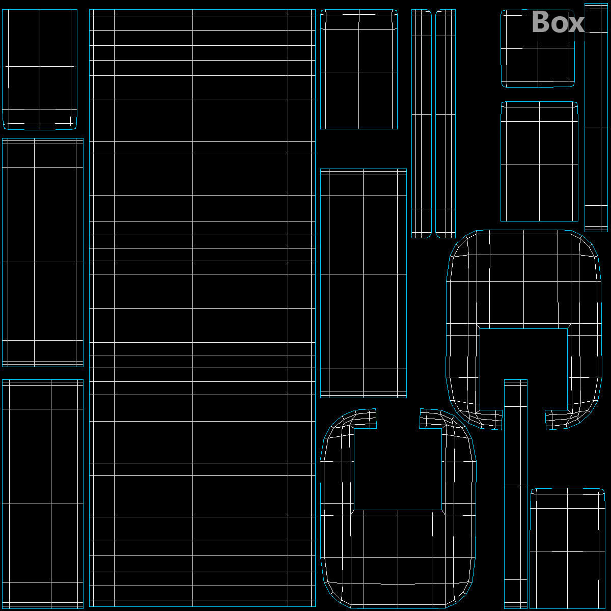 Zip Fastener for Outerwear With 5cm Teeth Rows - 3D Model by Valerii ...