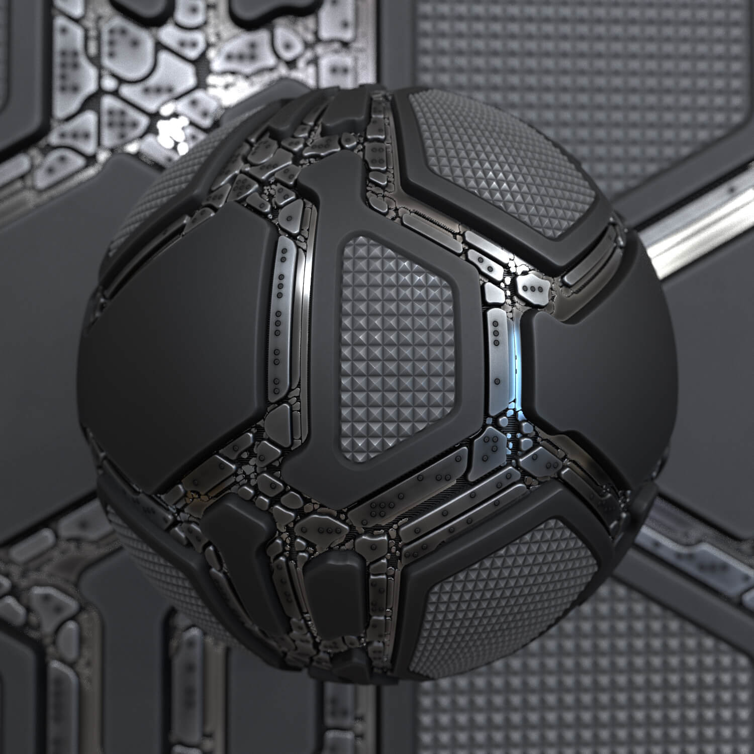 PBR Texture Sci-Fi Panel 60 by Valetovskaia