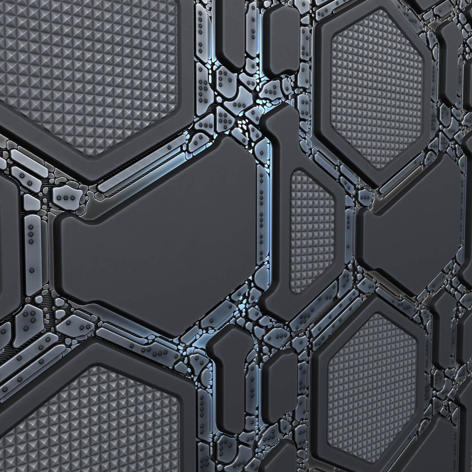 PBR Texture Sci-Fi Panel 60 by Valetovskaia