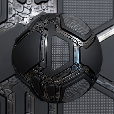 PBR Texture Sci-Fi Panel 60 by Valetovskaia