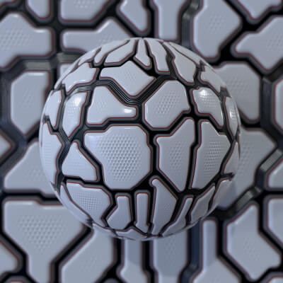 PBR Texture Sci-Fi Panel 61 by Valetovskaia