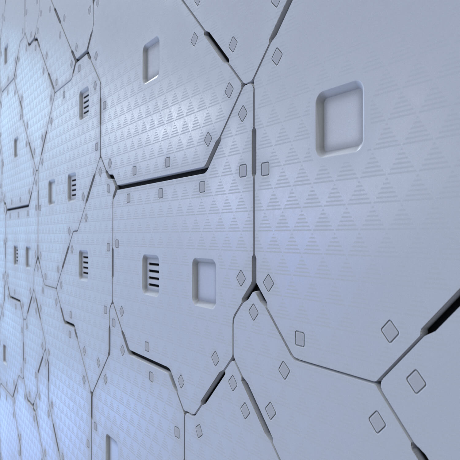 PBR Texture Sci-Fi Panel 64 by Valetovskaia