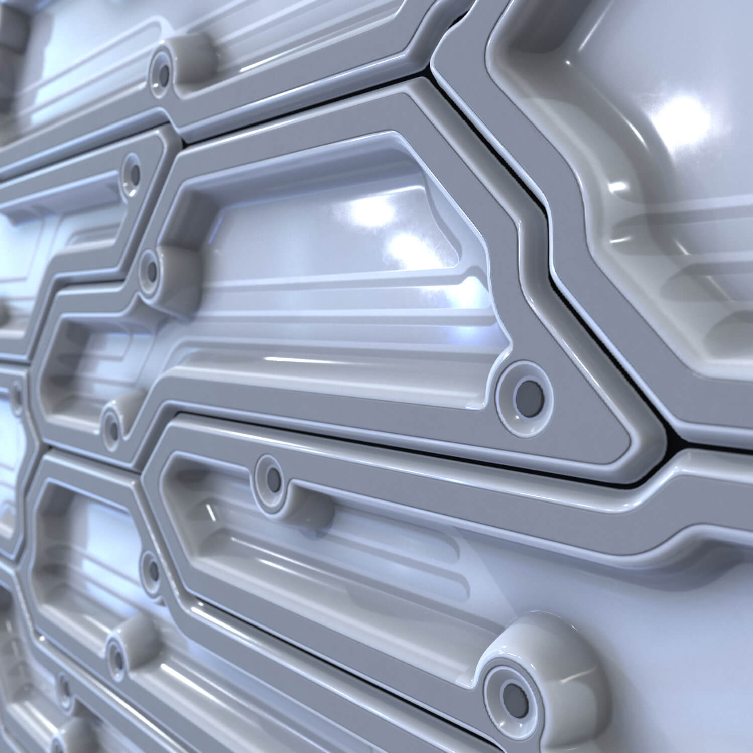 PBR Texture Sci-Fi Panel 67 by Valetovskaia