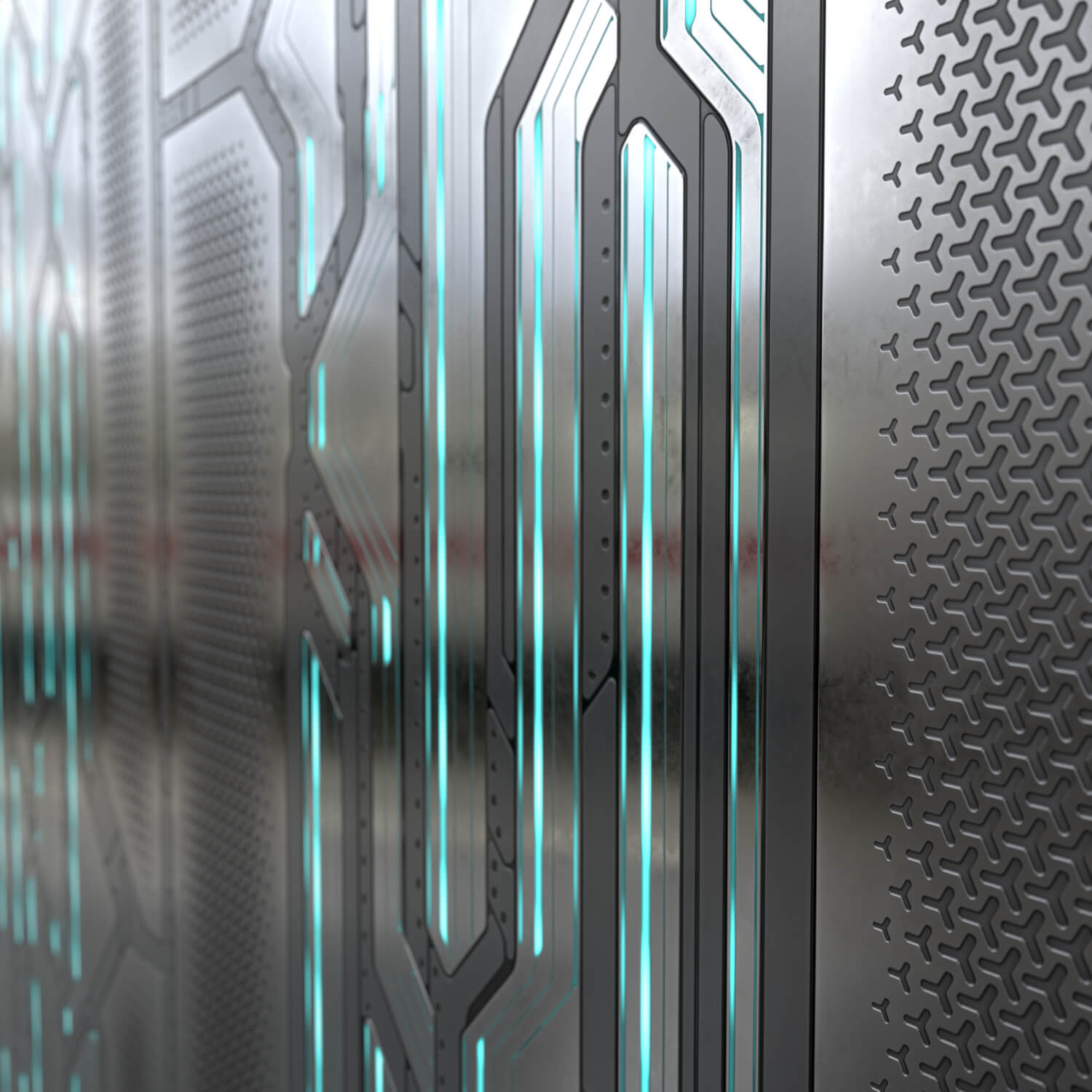 PBR Texture Sci-Fi Panel 71 by Valetovskaia