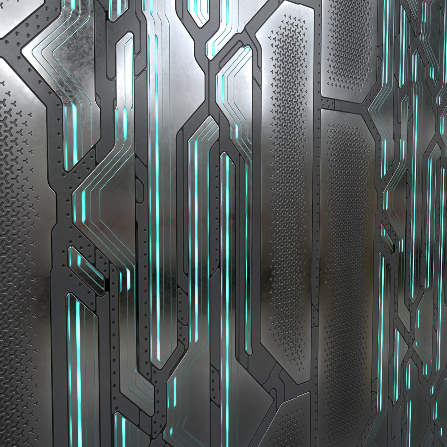 PBR Texture Sci-Fi Panel 71 by Valetovskaia