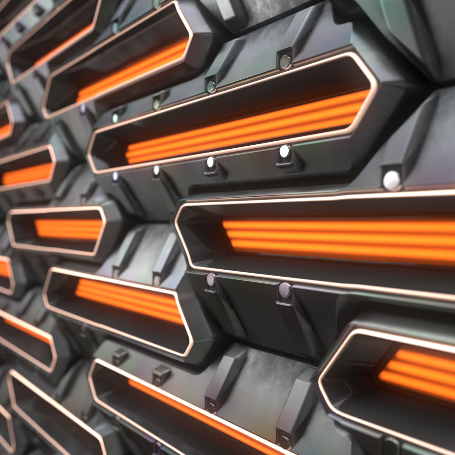 PBR Texture Sci-Fi Panel 72 by Valetovskaia