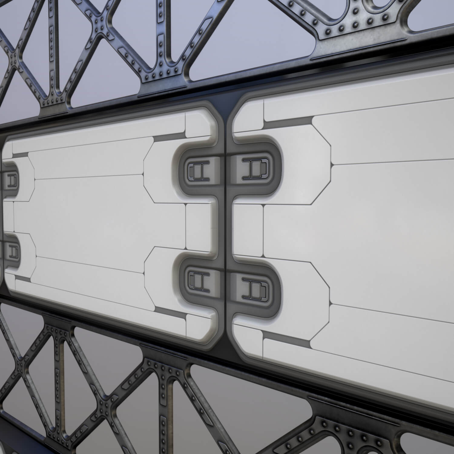 PBR Texture Sci-Fi Panel 74 by Valetovskaia