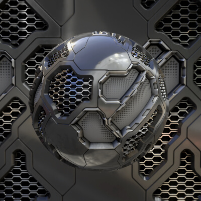 PBR Texture Sci-Fi Panel 75 by Valetovskaia