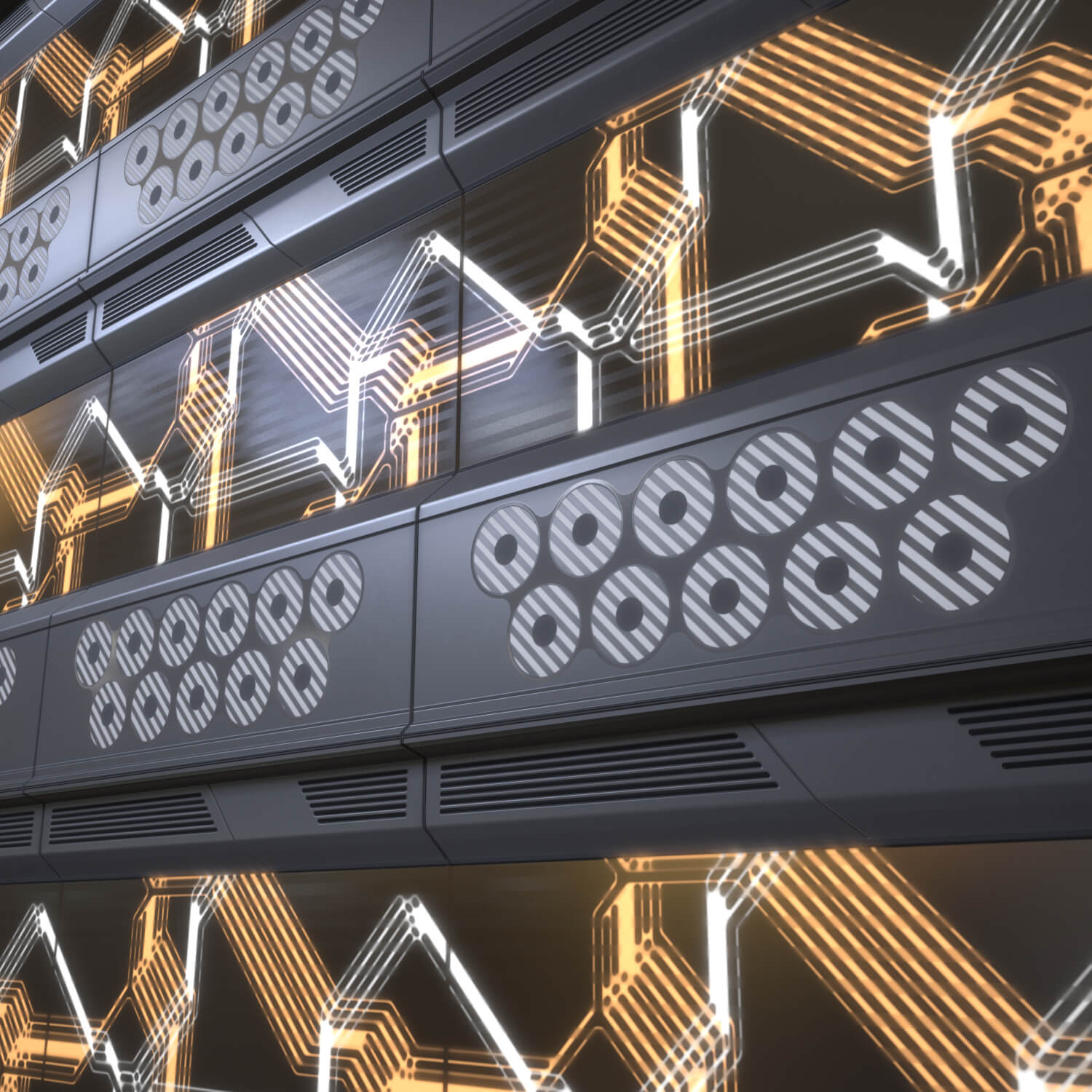 PBR Texture Sci-Fi Panel 77 by Valetovskaia