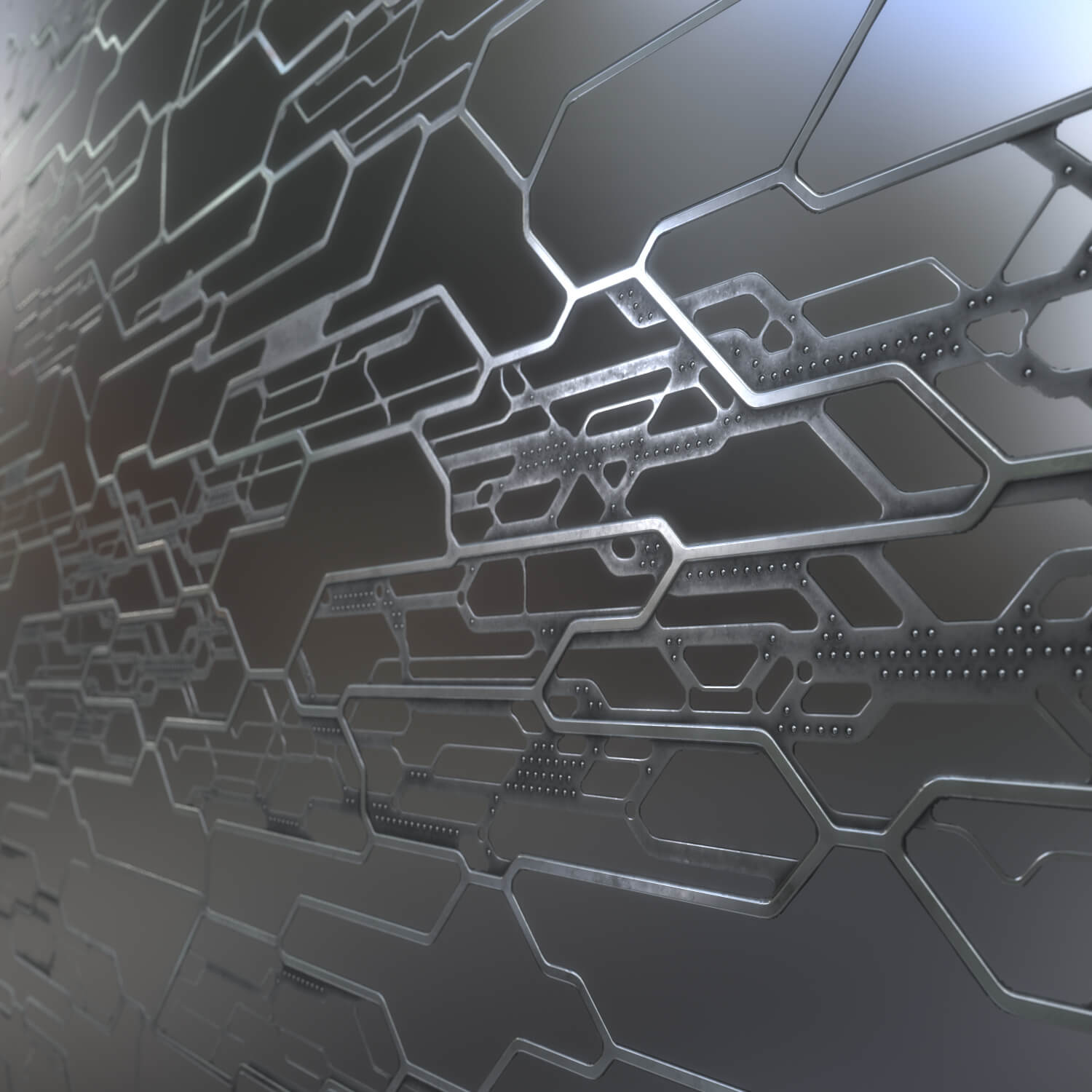 PBR Texture Sci-Fi Panel 79 by Valetovskaia