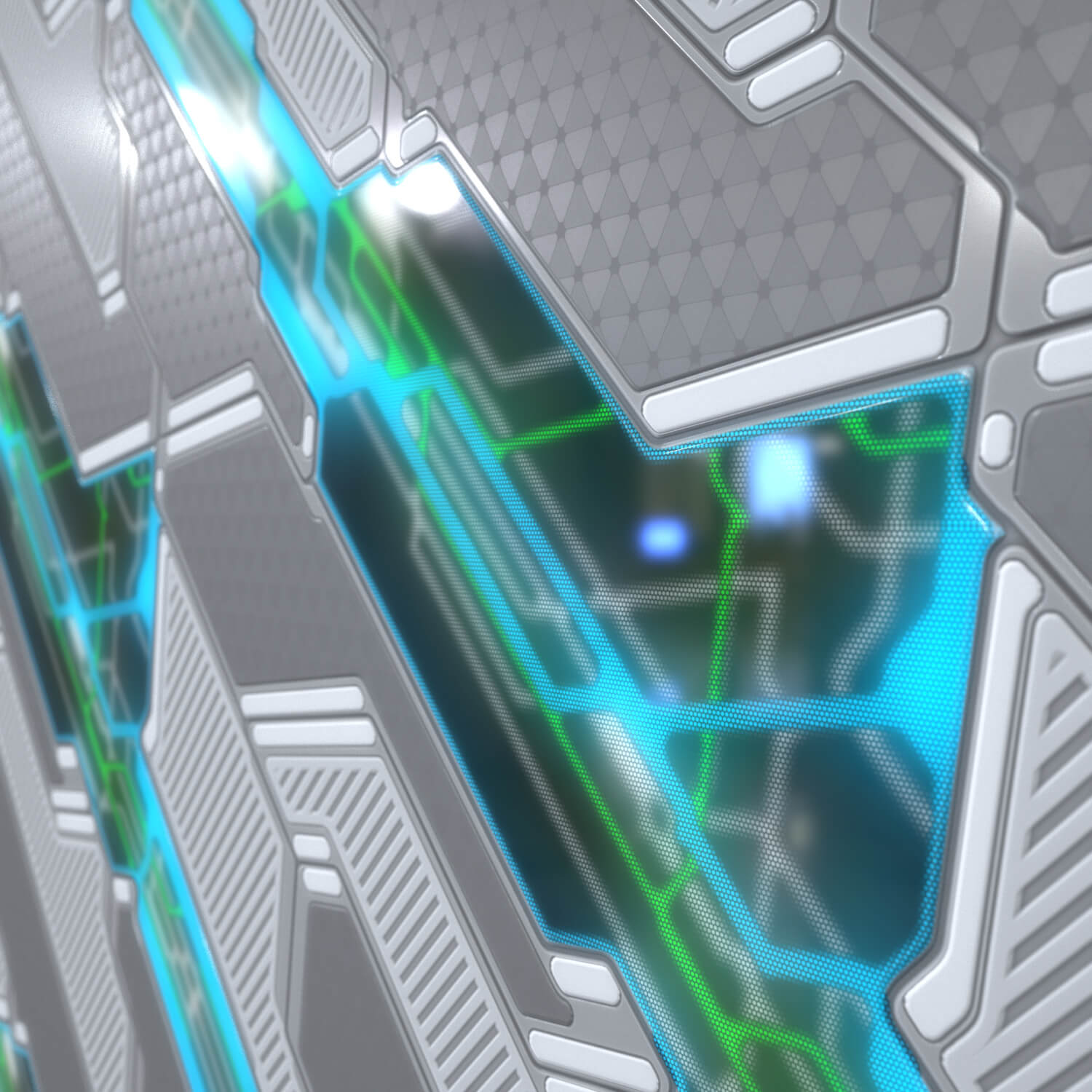 PBR Texture Sci-Fi Panel 86 by Valetovskaia