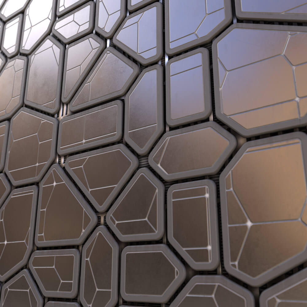 Sci-Fi Panel 23 PBR Texture by Valetovskaia