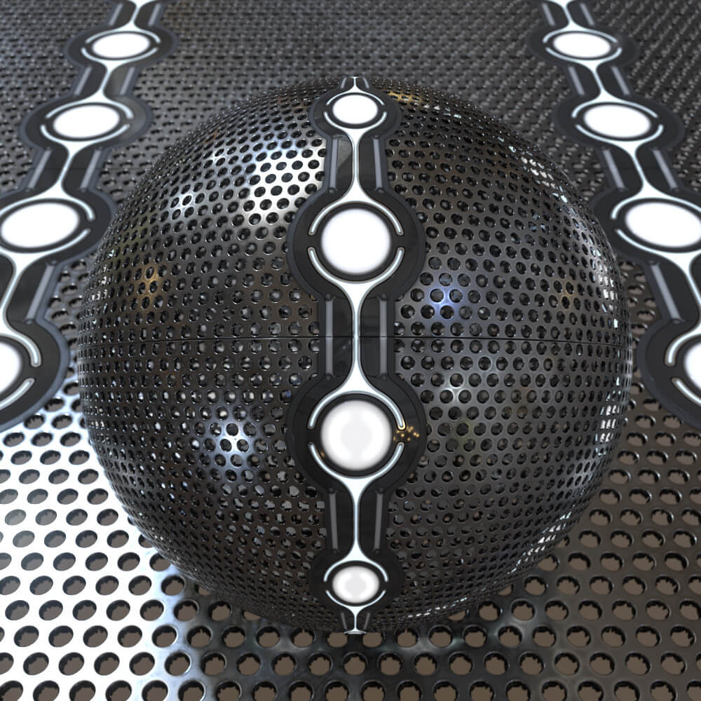 Sci-Fi Panel 37 PBR Texture by Valetovskaia