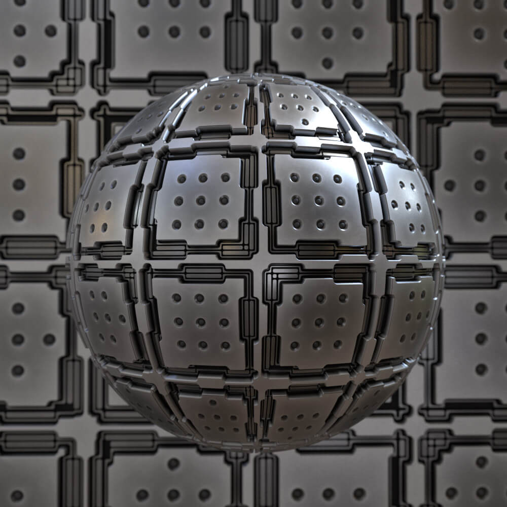 Sci-Fi Panel 50 PBR Texture by Valetovskaia