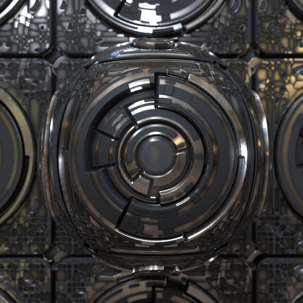 Sci-Fi Panel 54 PBR Texture by Valetovskaia