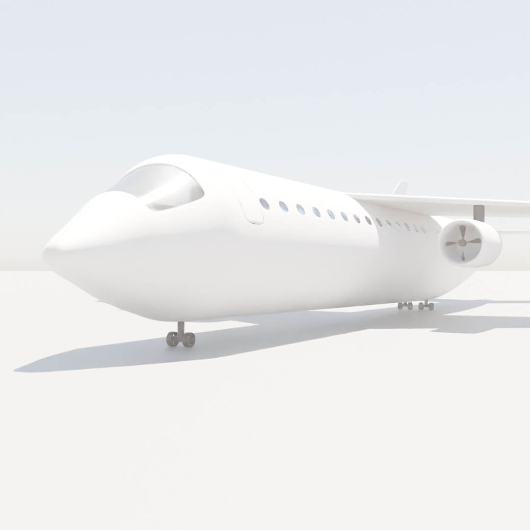 Big Airplane for Airline Compains - 3D Model by vanpider