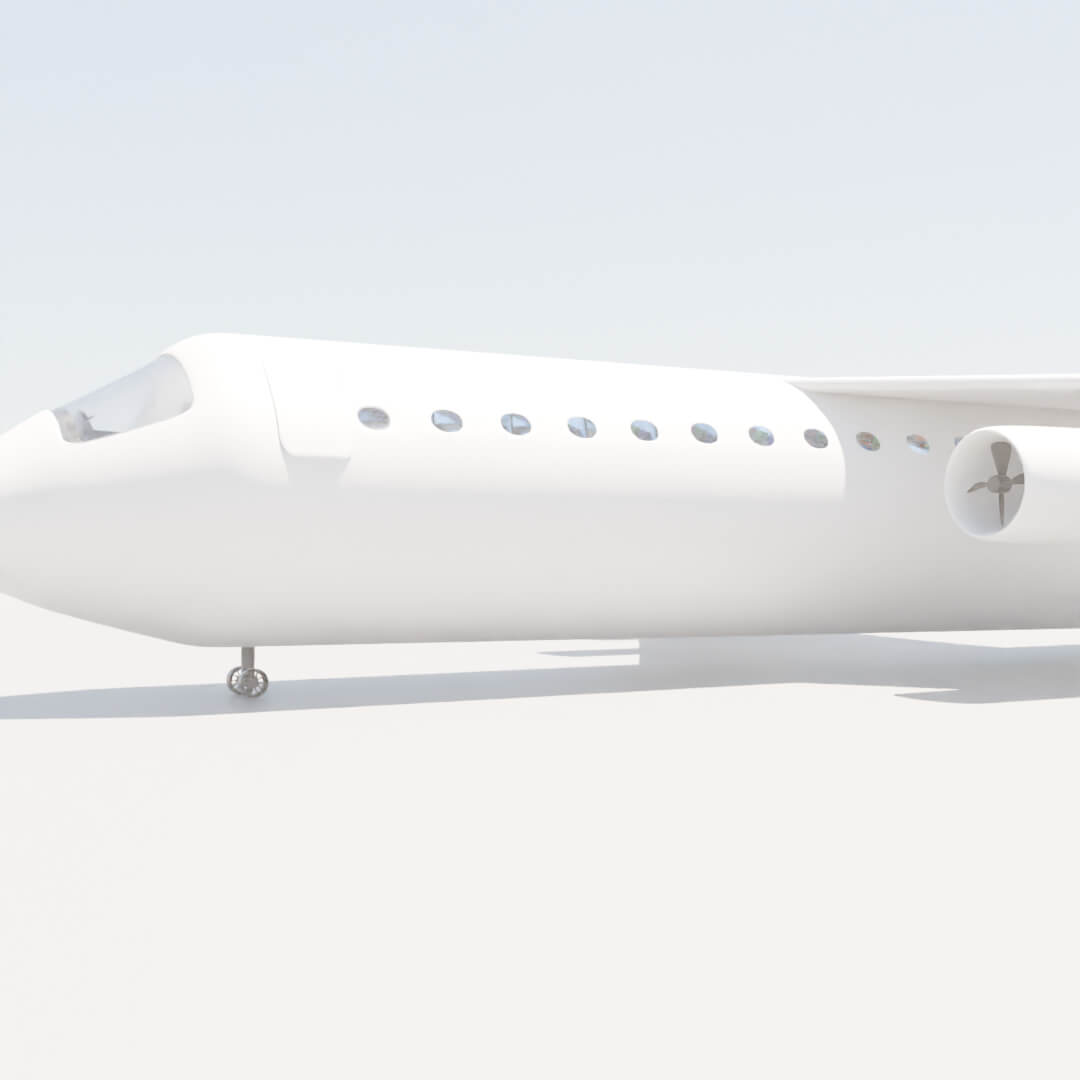 Big Airplane for Airline Compains - 3D Model by vanpider