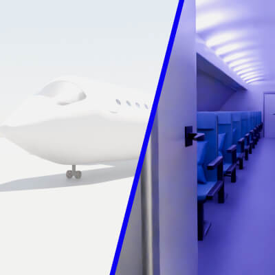 Glb 3D Models | Aircraft | Commercial Planes | RenderHub