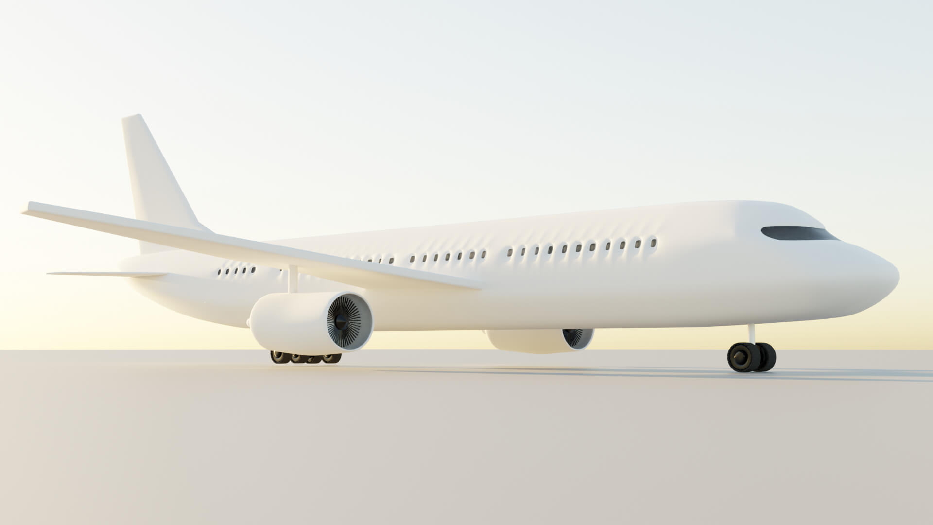 Airplane for Airline Compains - 3D Model by vanpider