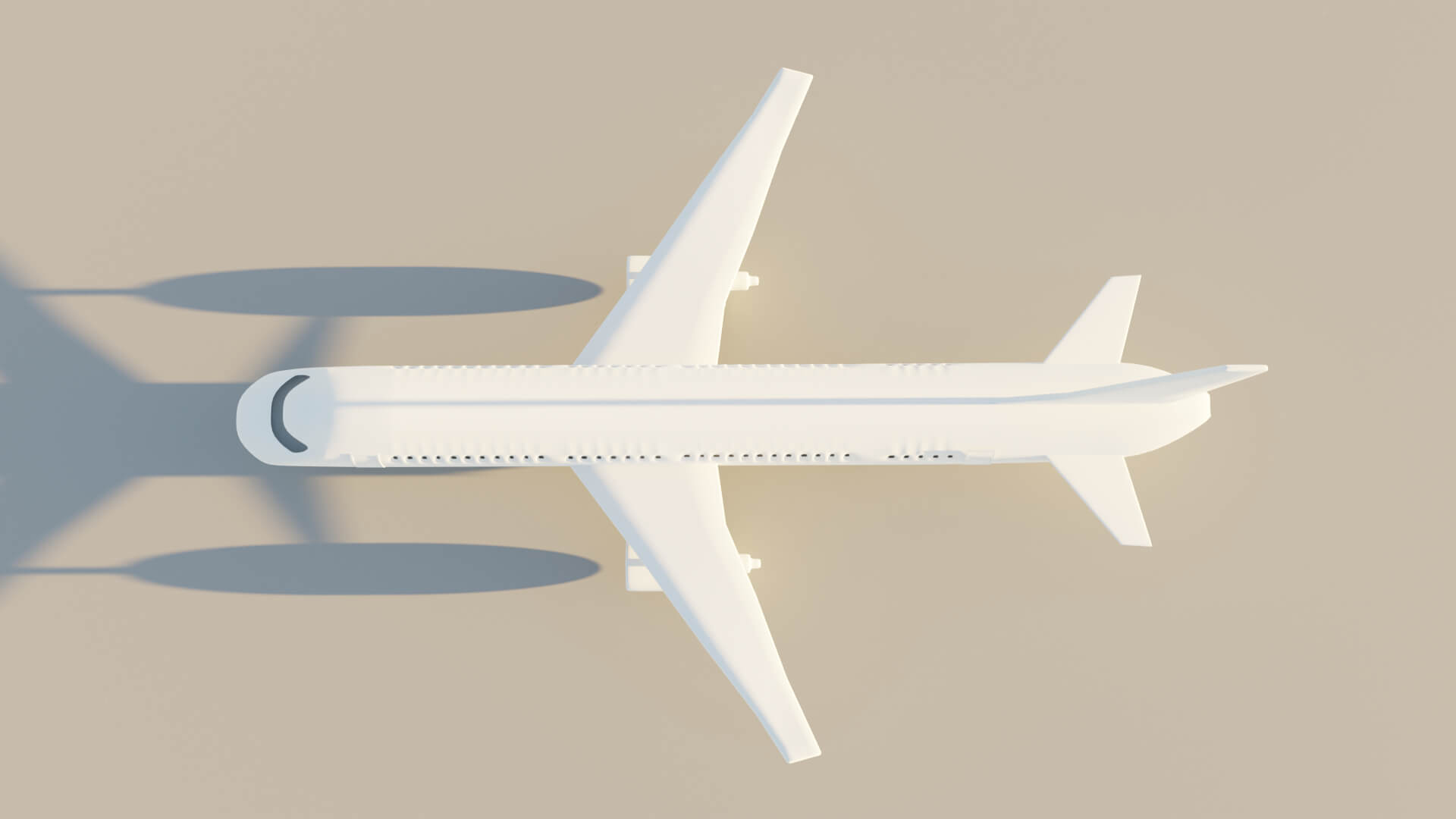 Airplane for Airline Compains - 3D Model by vanpider