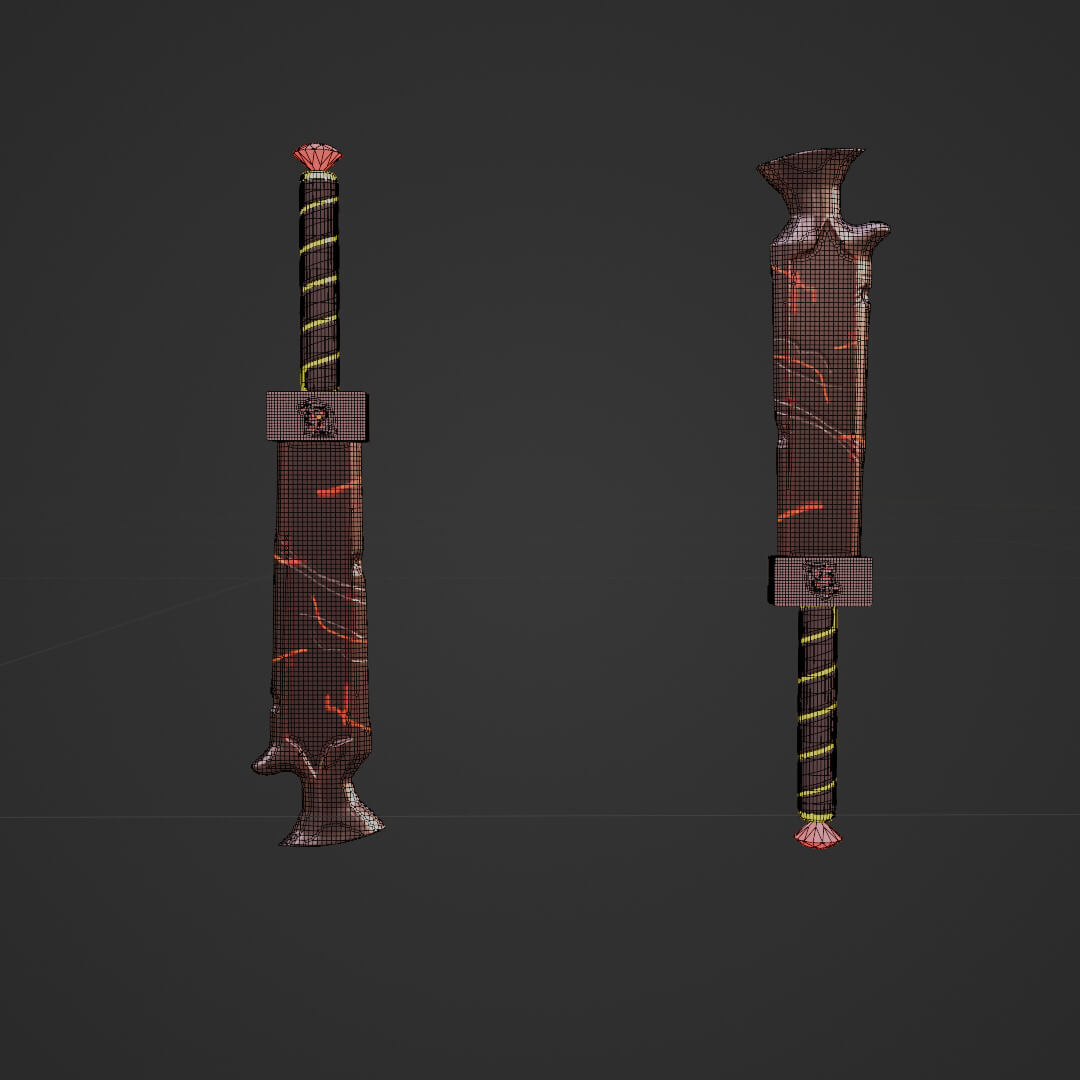 Stylized Sword - 3D Model by vanpider