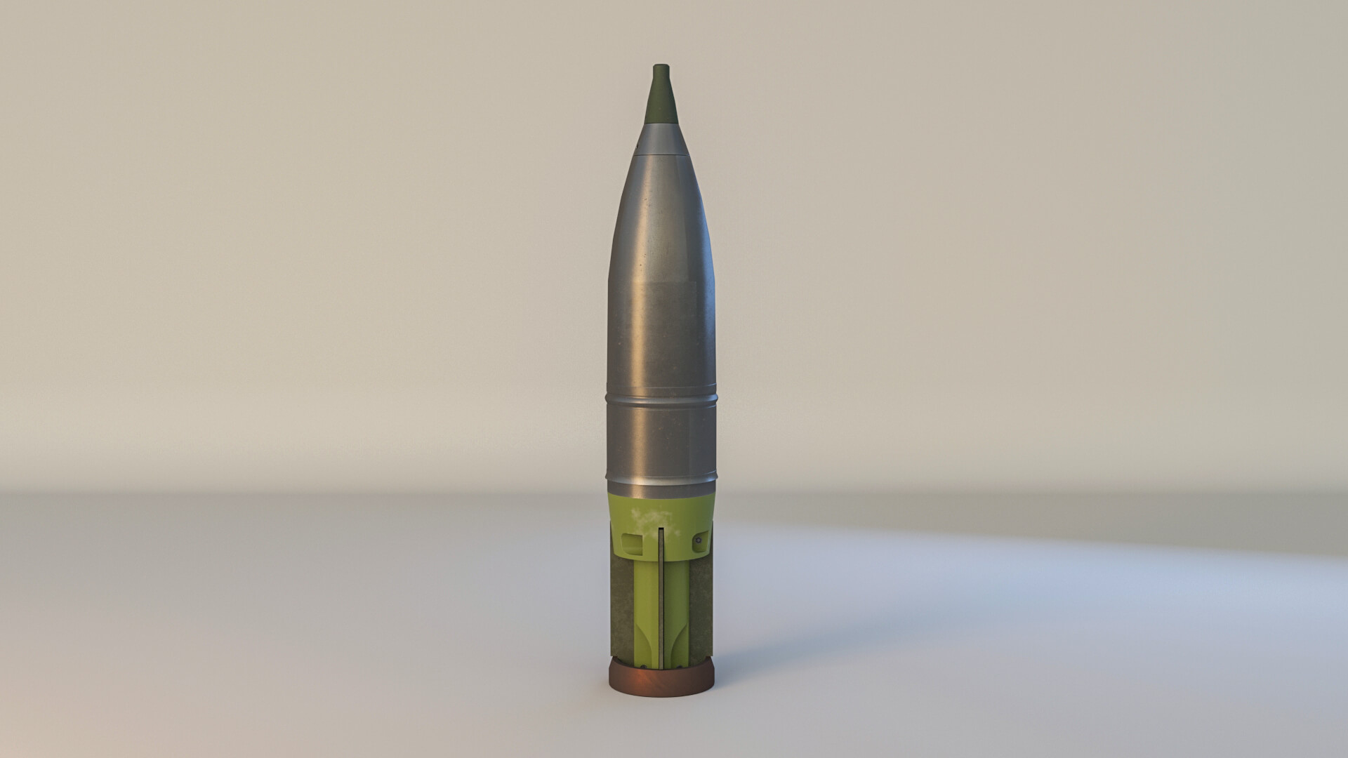 125mm Tank Missile - 3D Model by vardanvh