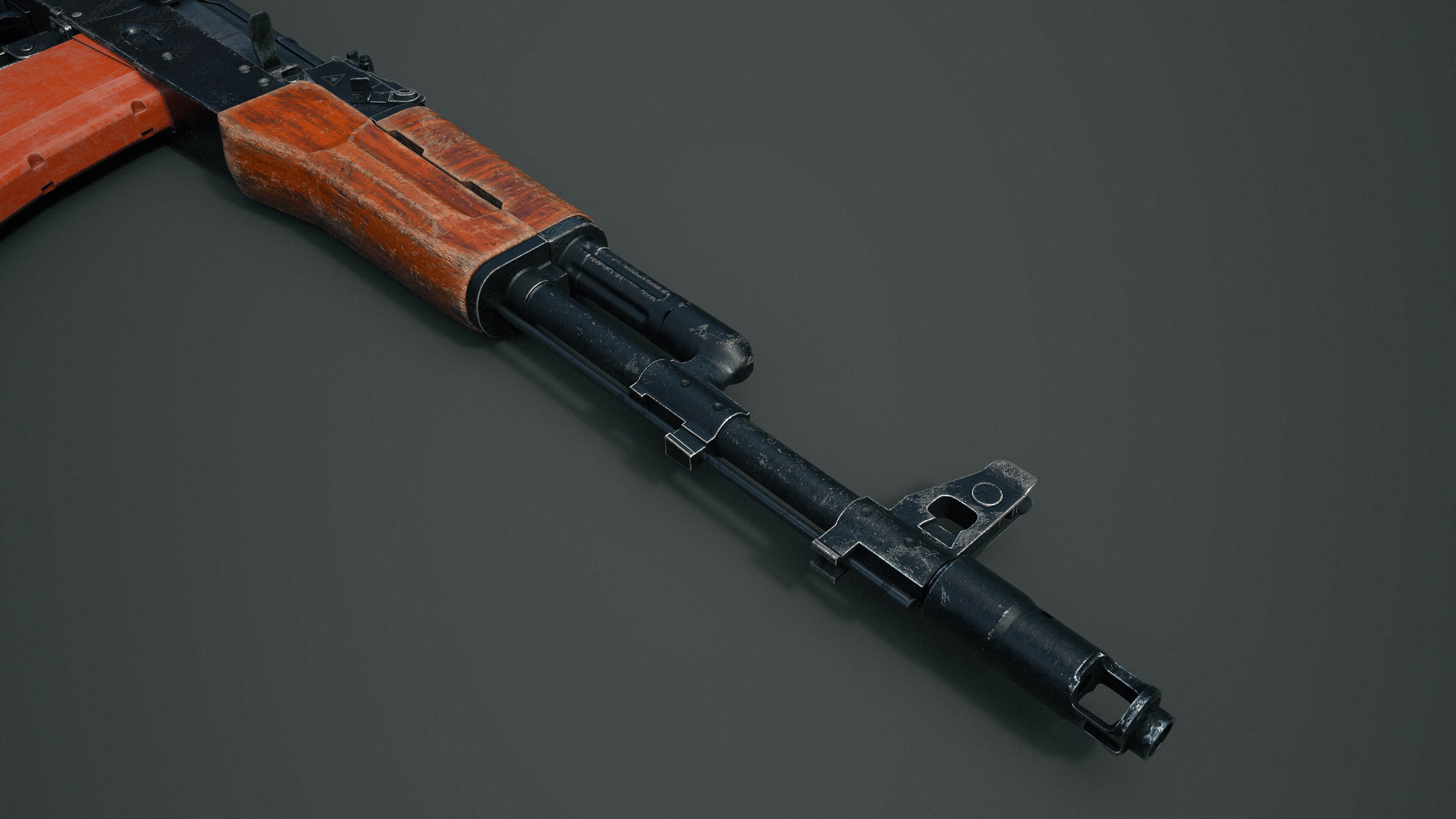 AK 74 3D Model by vardanvh