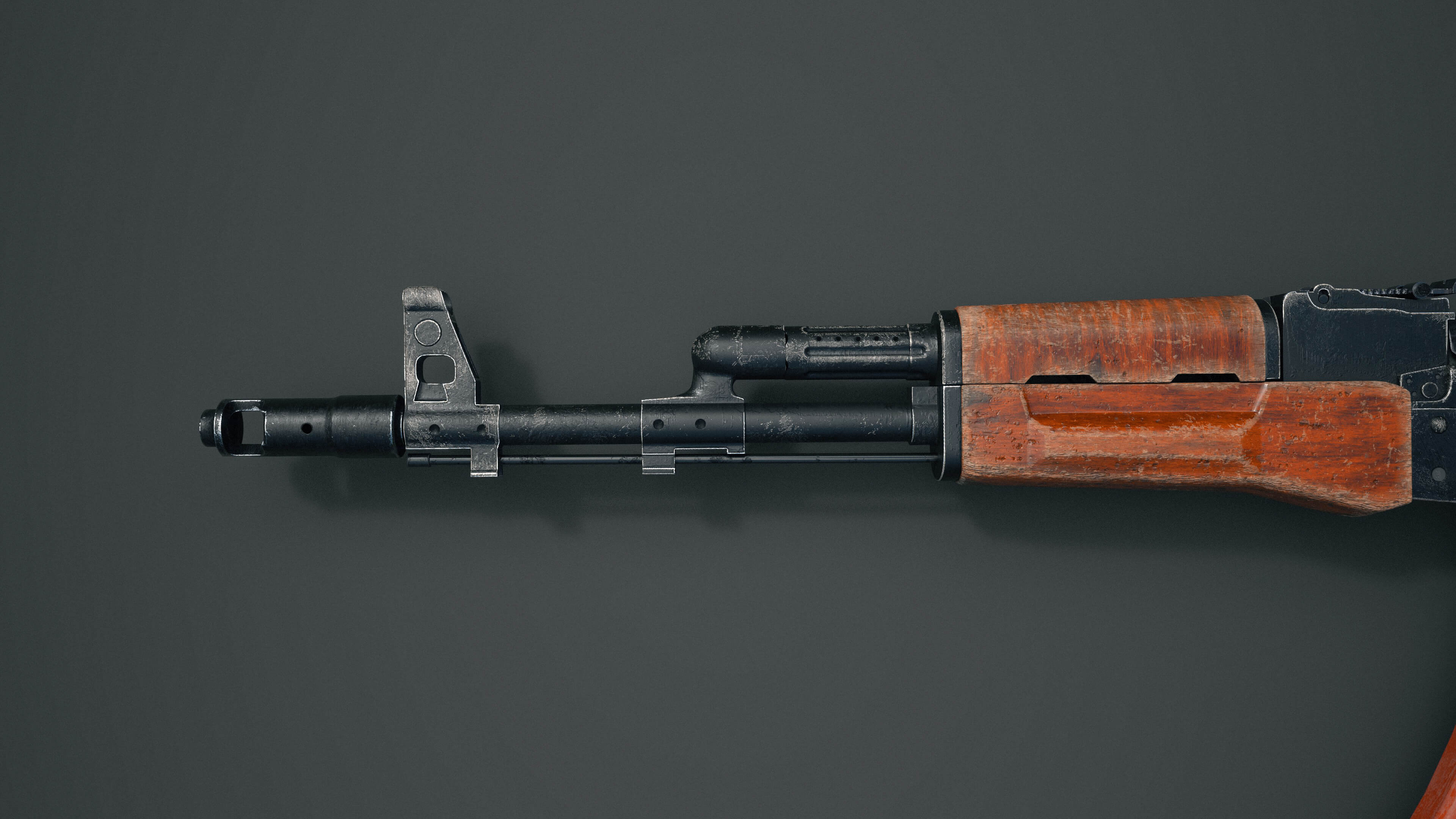 AK 74 - 3D Model by vardanvh