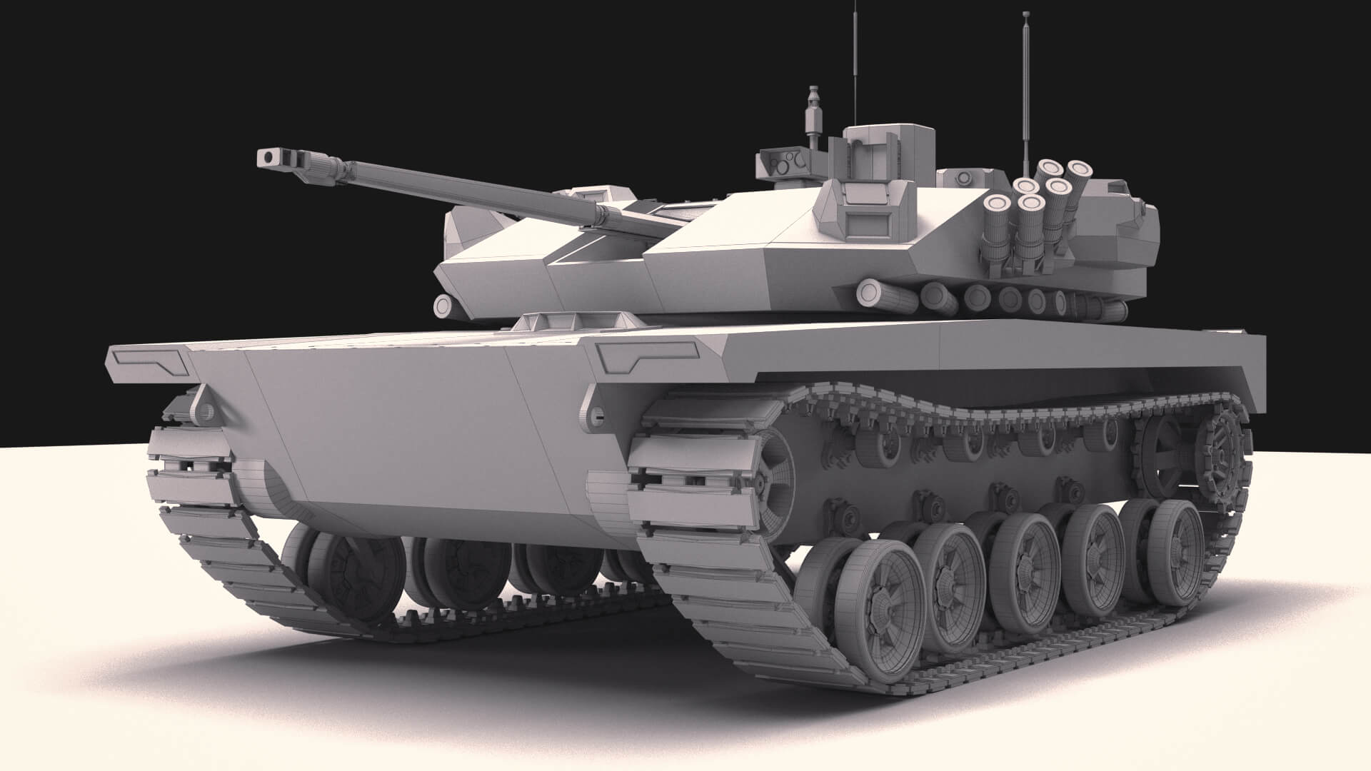 Arm Titan-X Drone Tank 3D Model by vardanvh