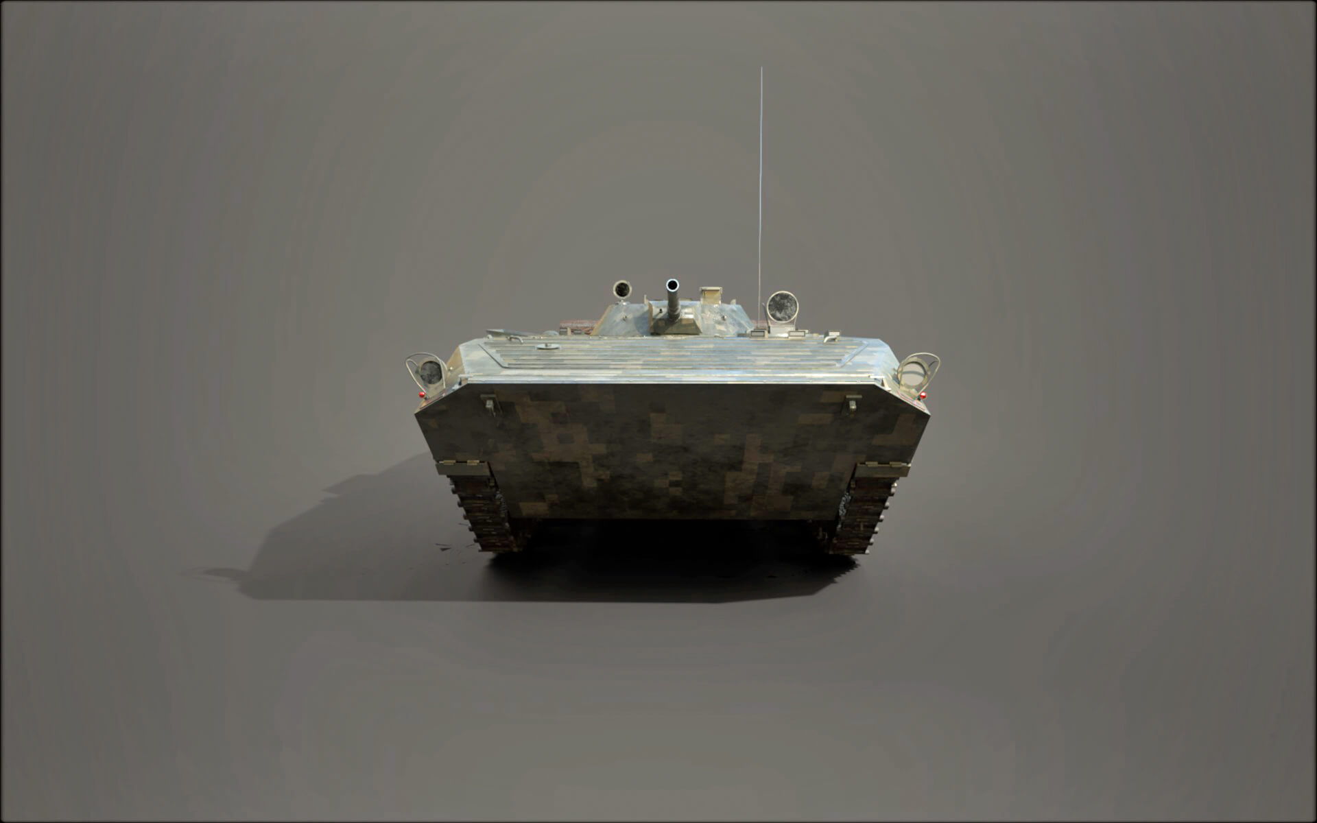 BMP 1 Military Tank - 3D Model by vardanvh