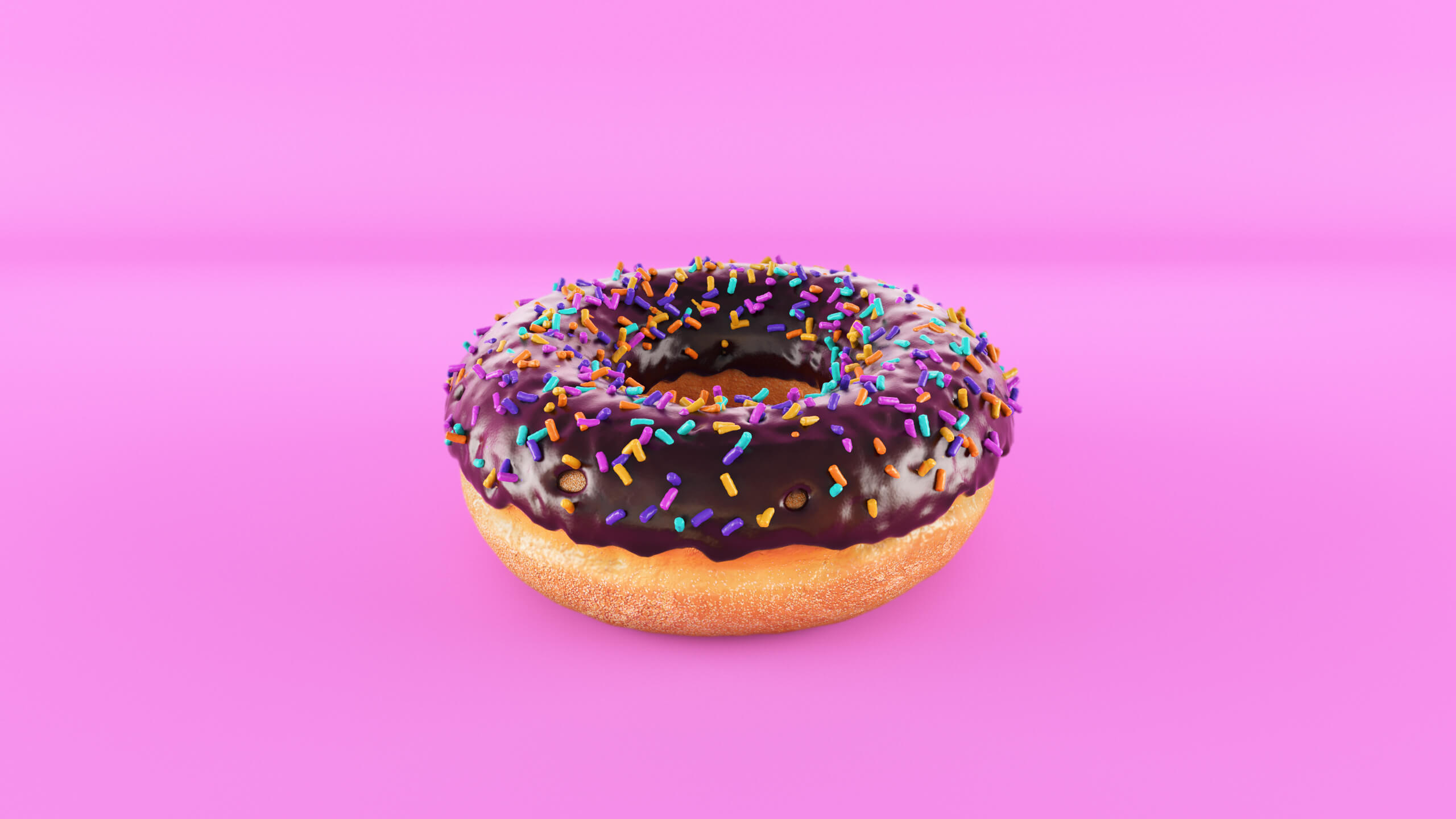 Doughnut Chocolate Donut 3D Model by vardanvh