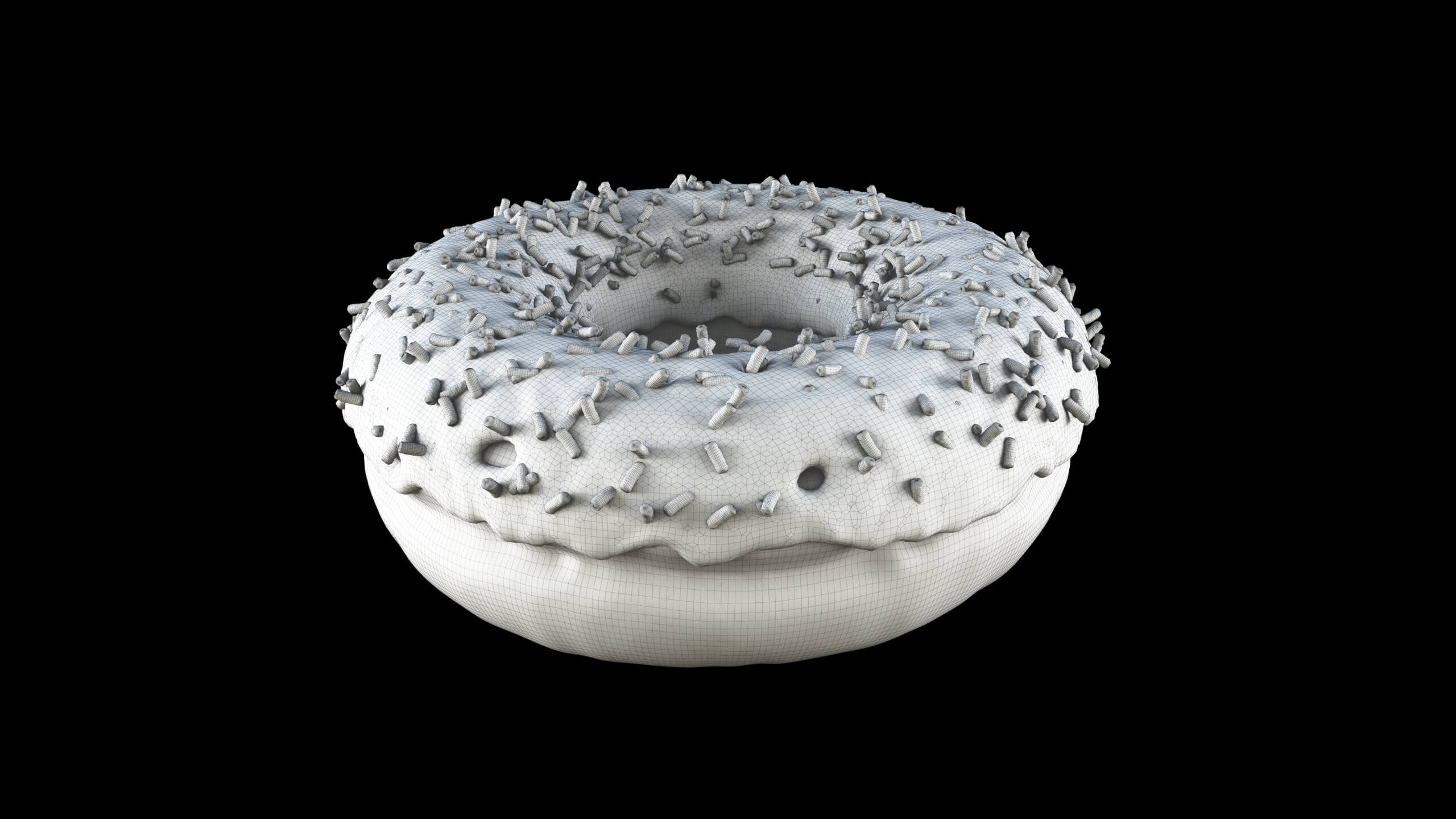 Doughnut Chocolate Donut 3D Model by vardanvh