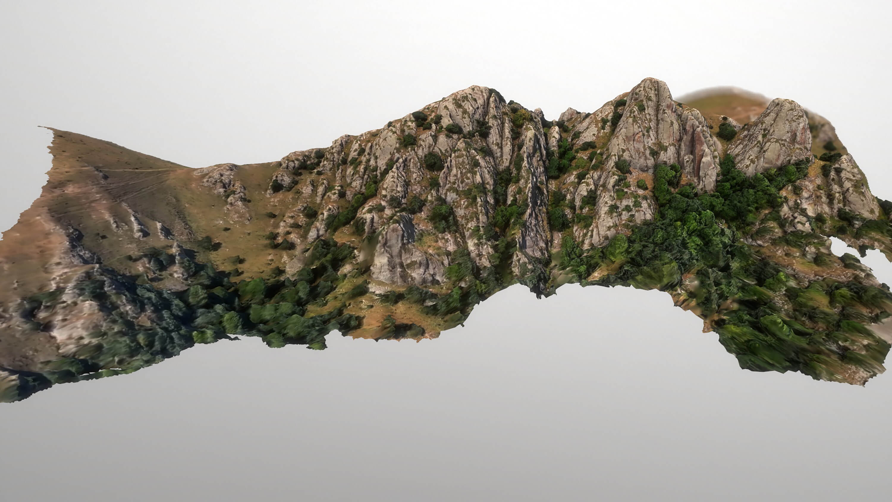 Photo-scanned Landscape 3D Model by vardanvh