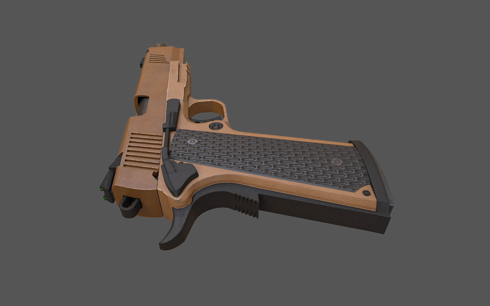 R28 TG-2 Brown-Black 3D Model by vardanvh