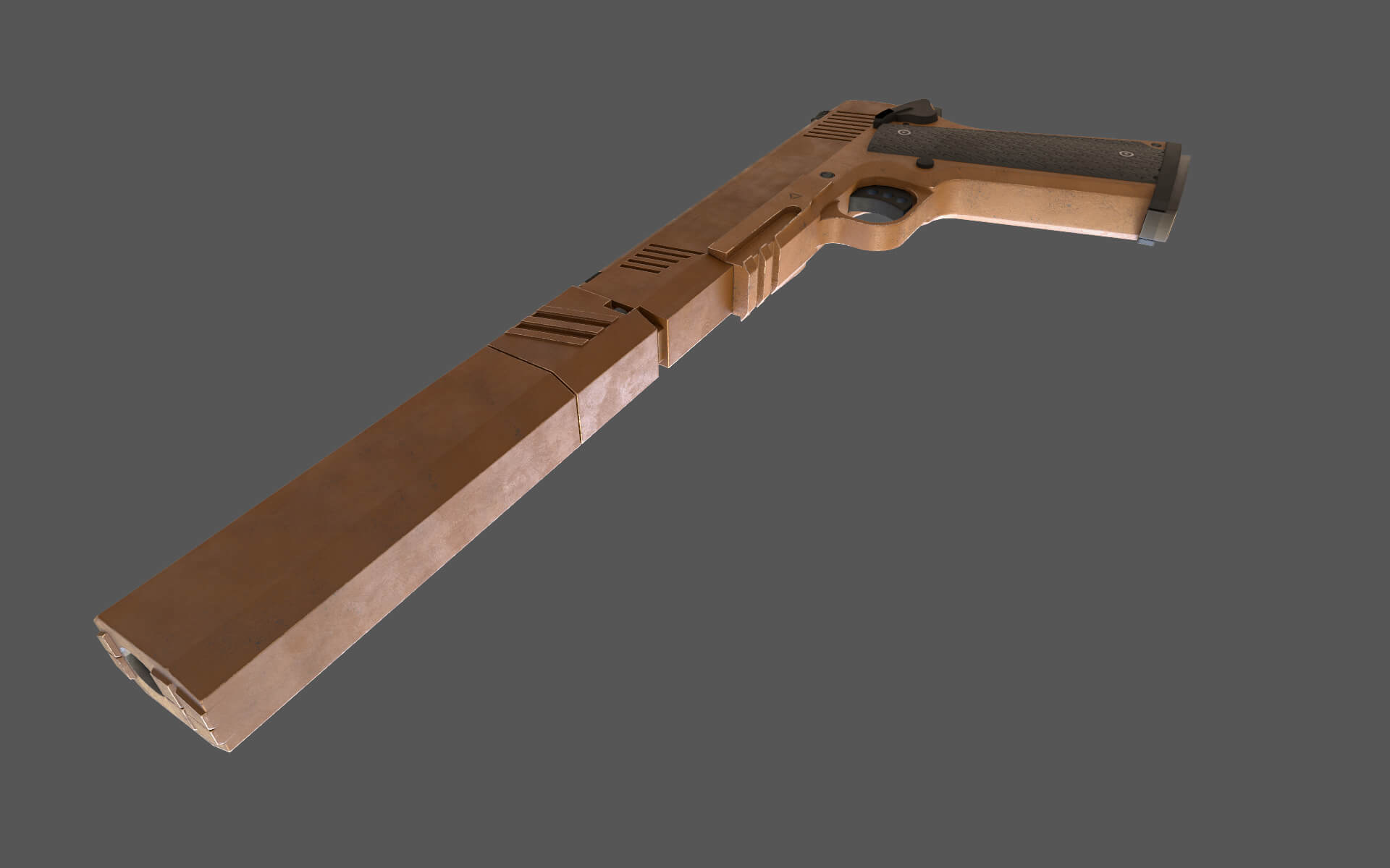 R28 TG-2 Brown-Black 3D Model by vardanvh