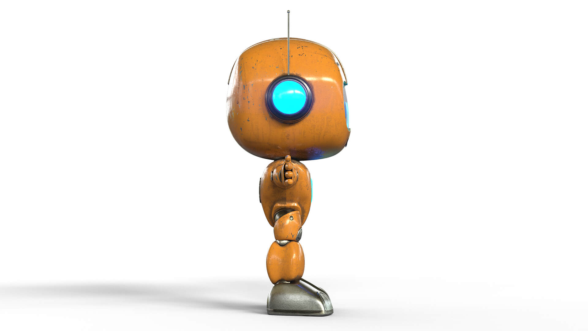Cute Robot - 3D Model by vardanvh