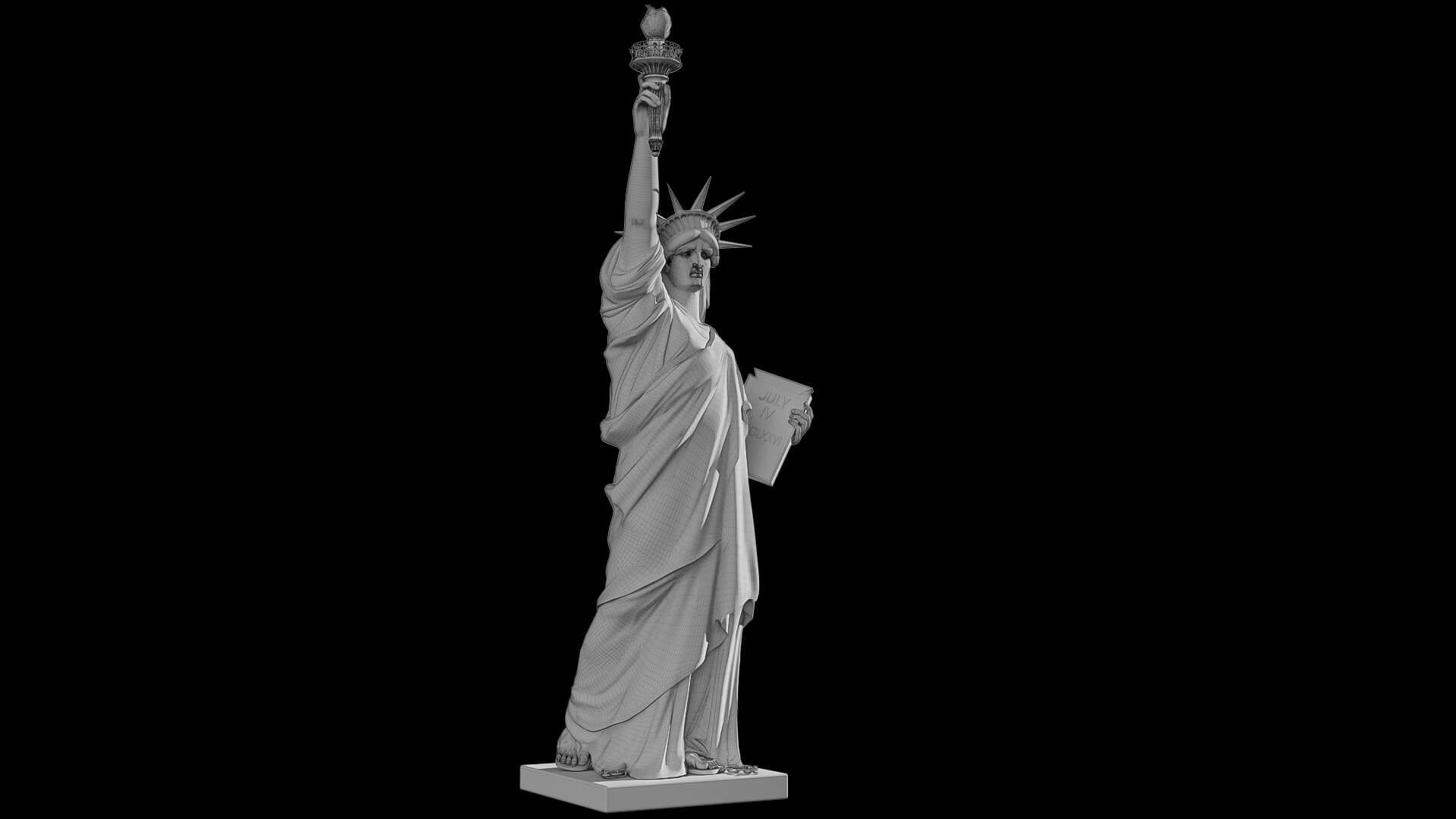 Statue of Liberty - 3D Model by vardanvh