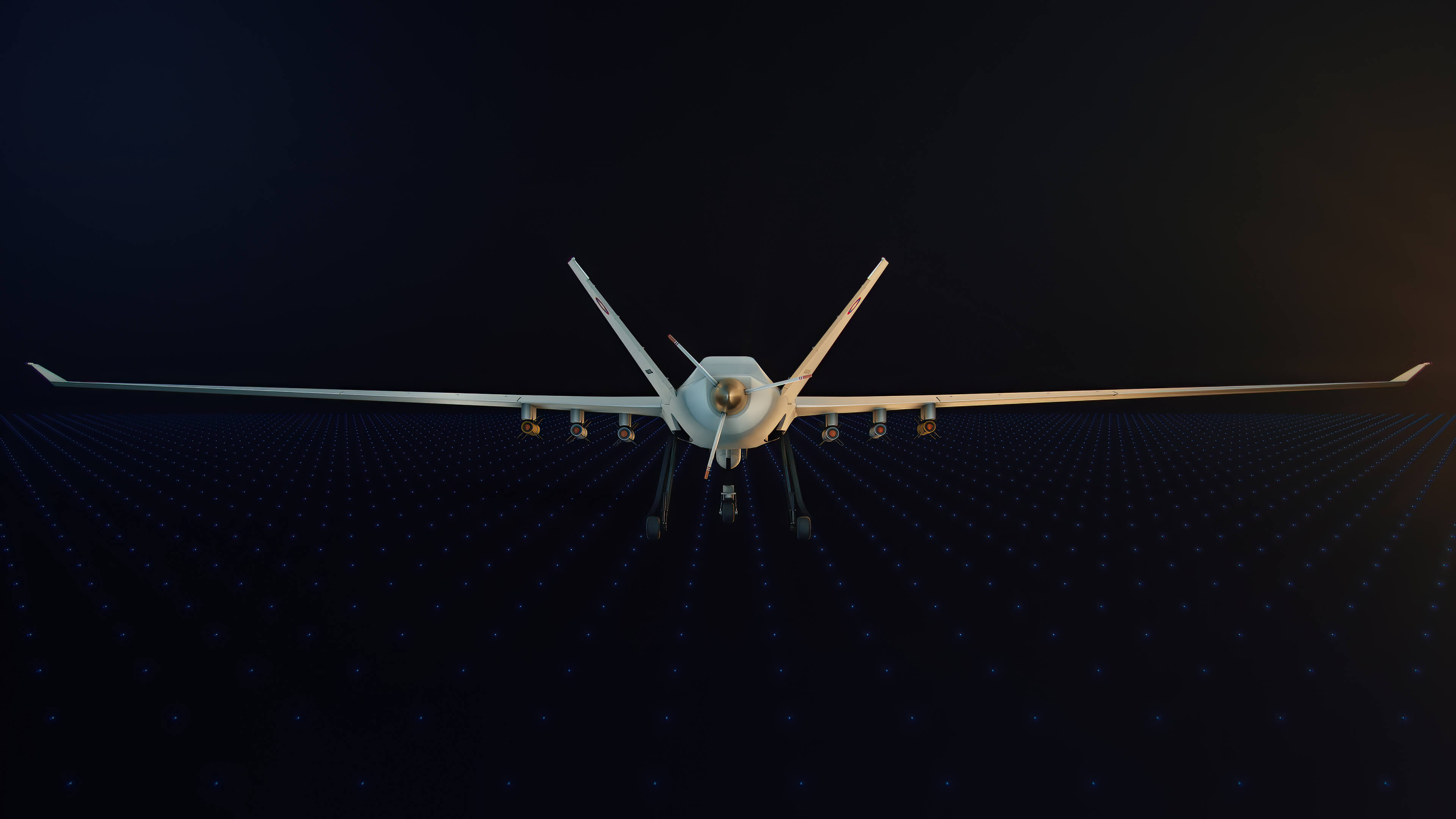 UAV Drone 3D Model by vardanvh