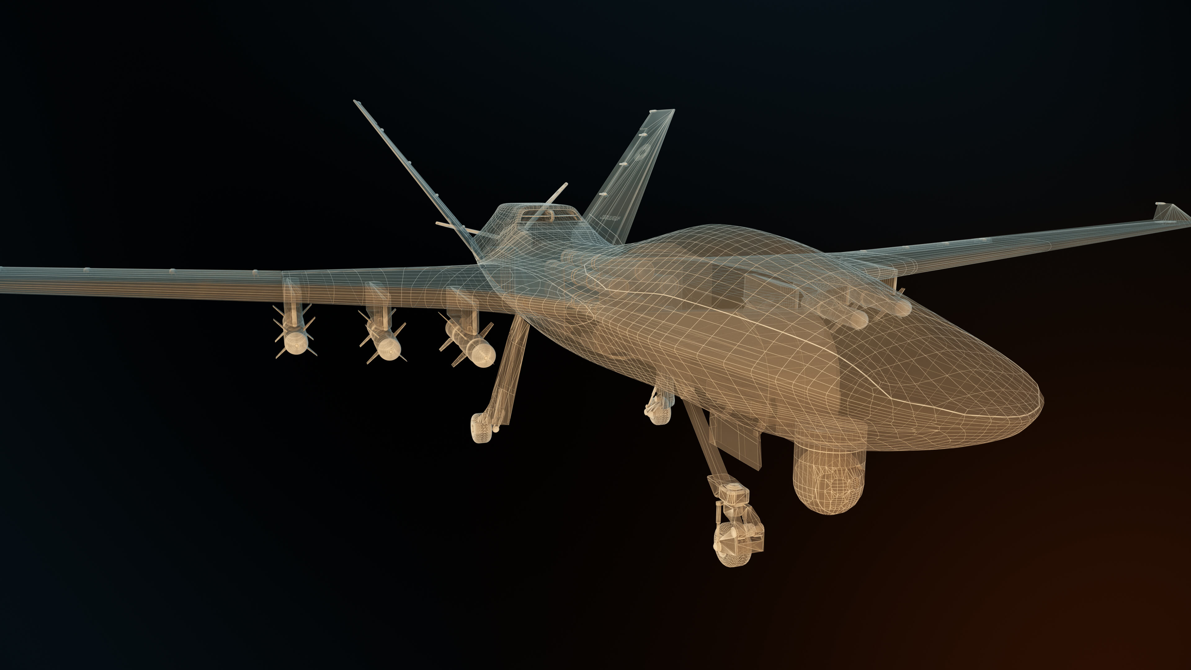 UAV Drone 3D Model by vardanvh