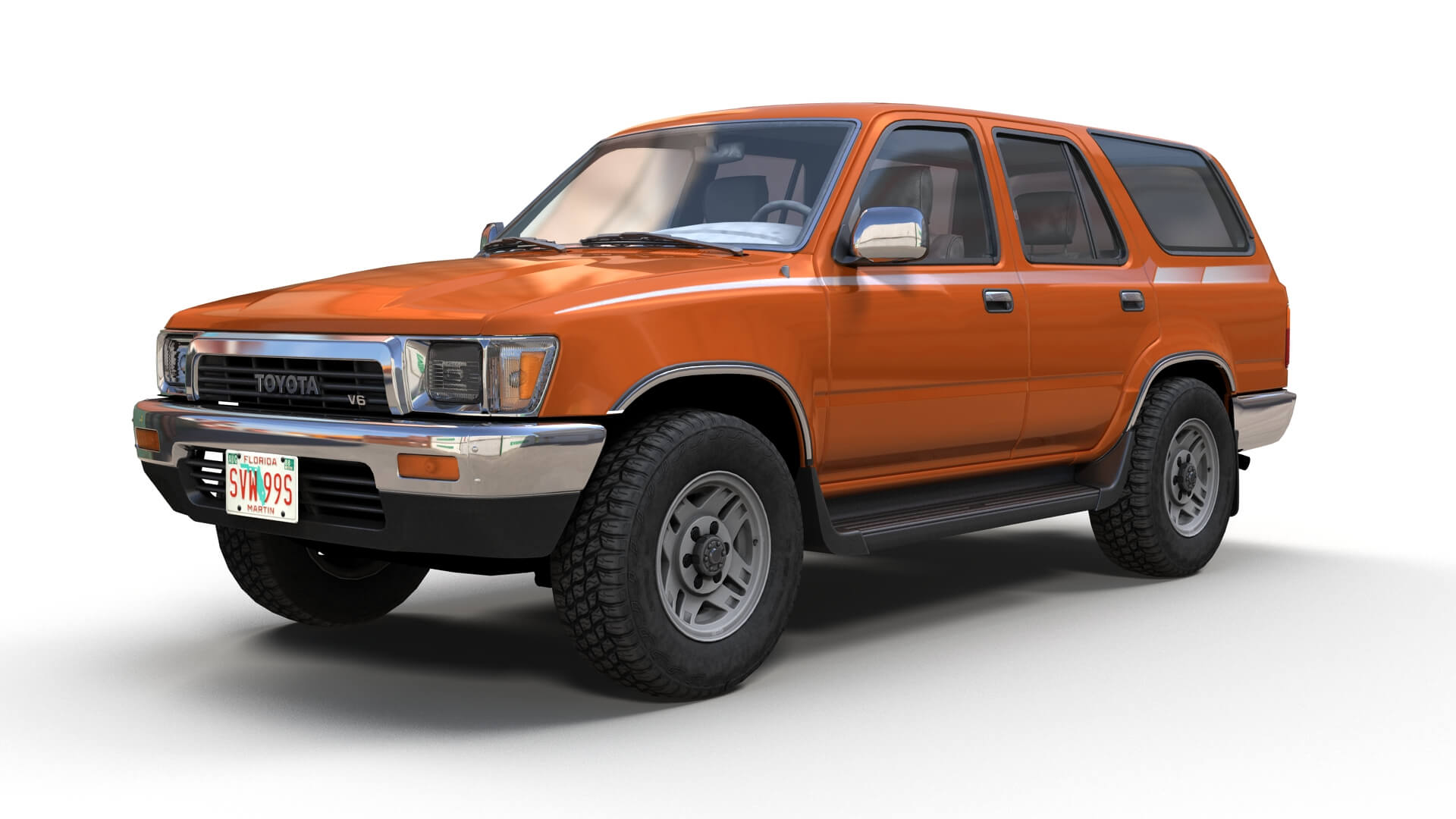 1990 Toyota 4Runner - 3D Model by Veaceslav Condraciuc