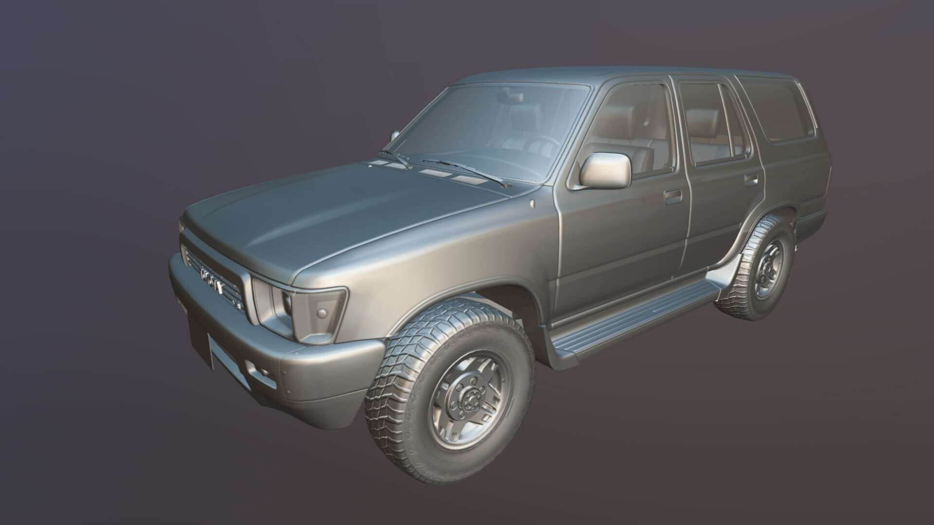 1990 Toyota 4Runner - 3D Model by Veaceslav Condraciuc
