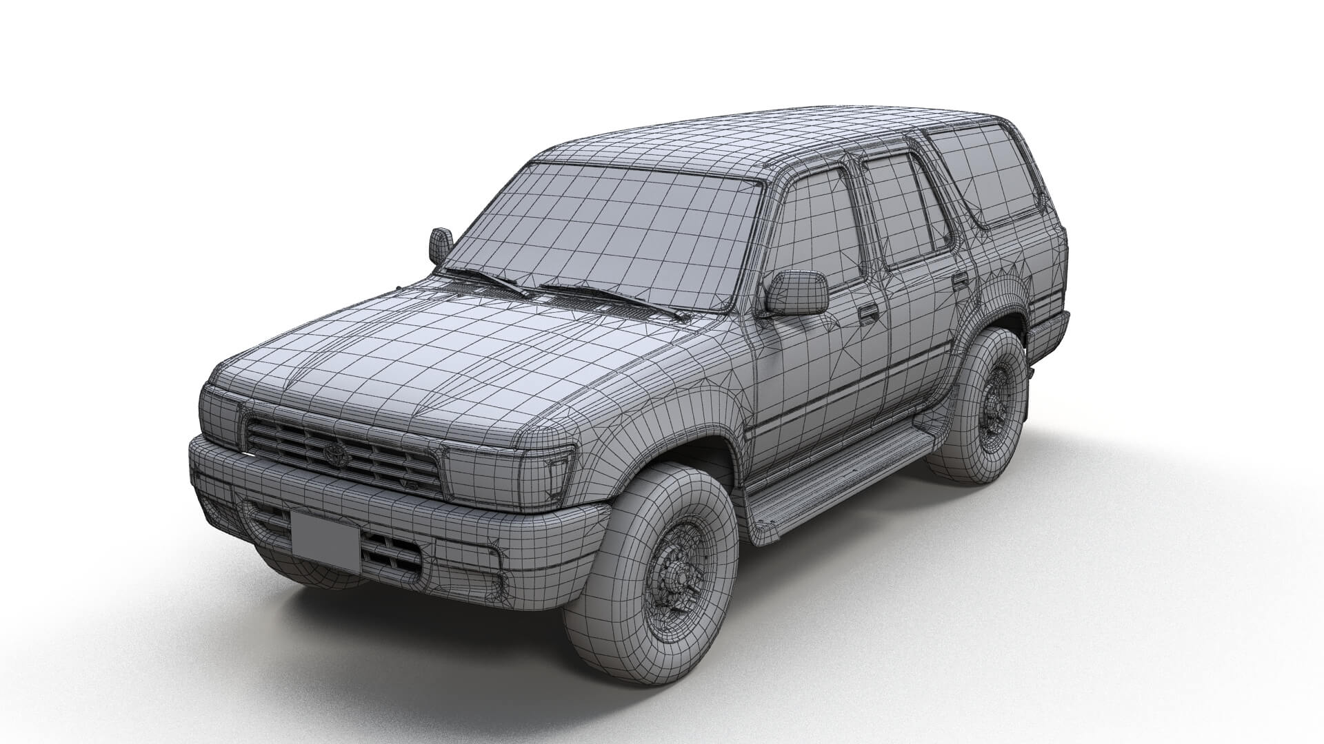 1994 Toyota 4Runner - 3D Model by Veaceslav Condraciuc