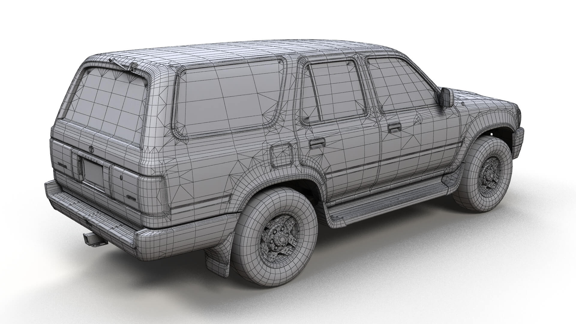 1994 Toyota 4Runner - 3D Model by Veaceslav Condraciuc